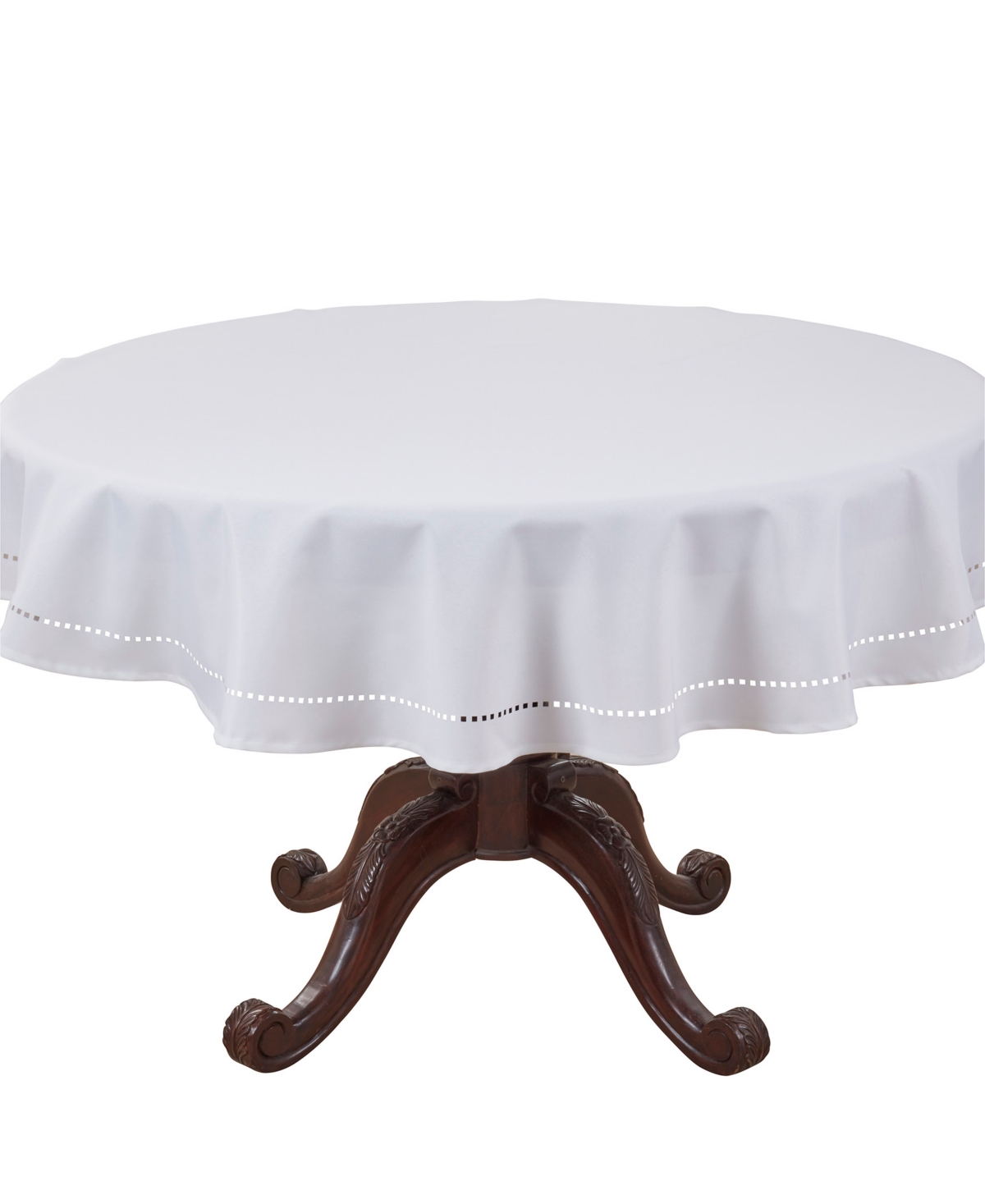 Click here for Saro Lifestyle Solid Textured Tablecloth  60 Round... prices