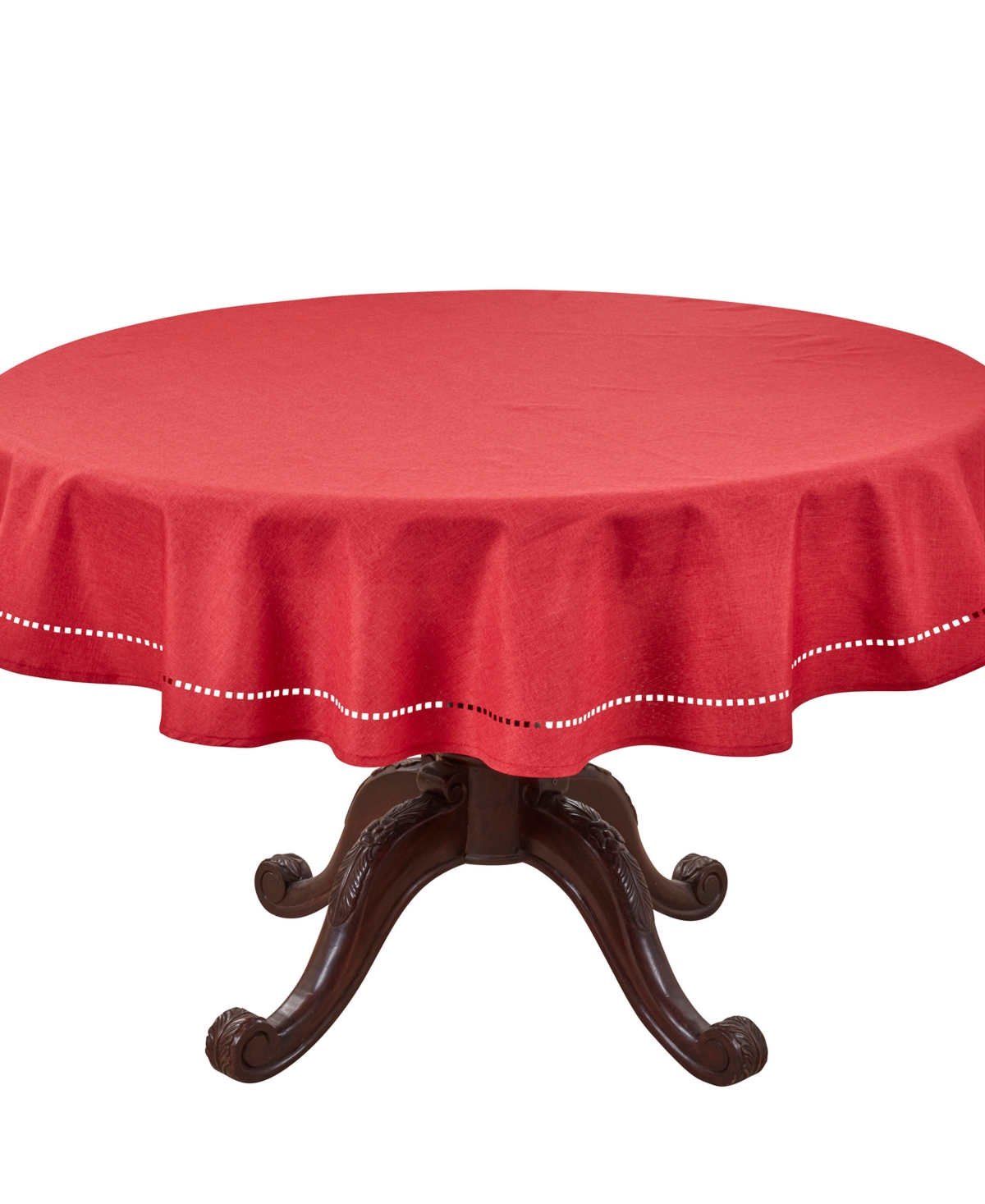 Click here for Saro Lifestyle Solid Textured Tablecloth  60 Round... prices