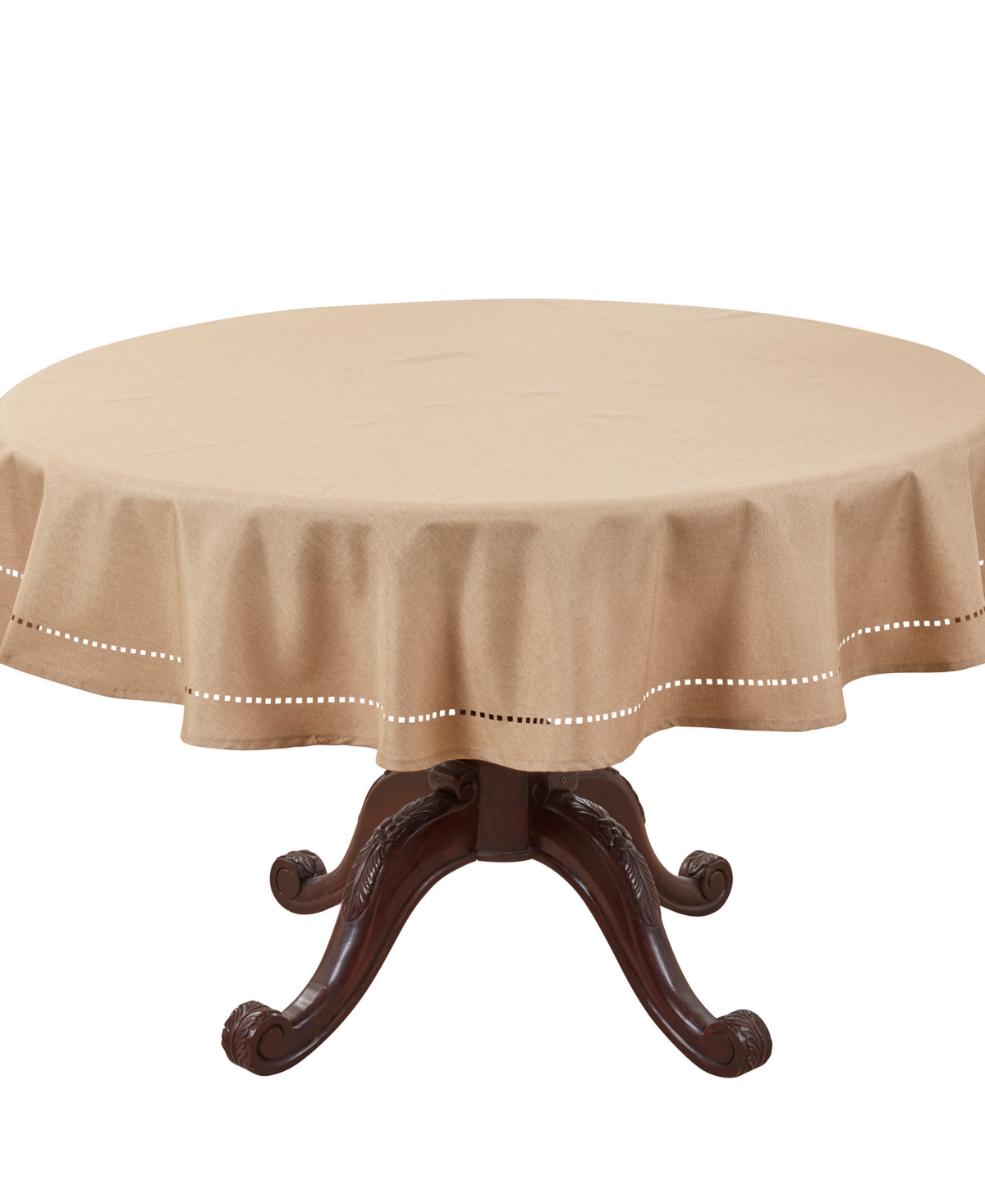 Click here for Saro Lifestyle Solid Textured Tablecloth  60 Round... prices