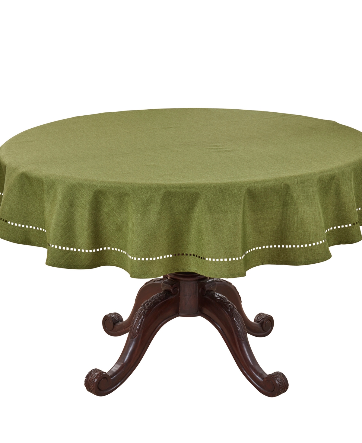 Click here for Saro Lifestyle Solid Textured Tablecloth  60 Round... prices