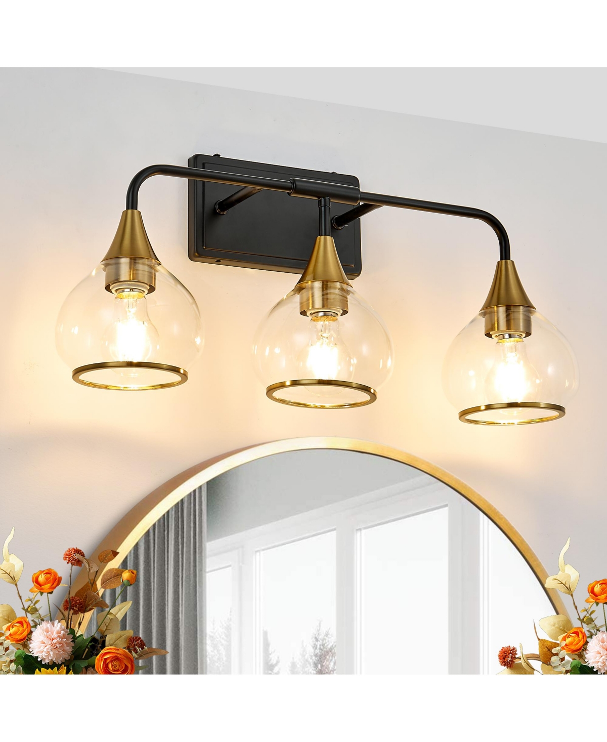 Click here for Busdays 23 Inch Modern 3 Light Vanity Wall Sconce... prices