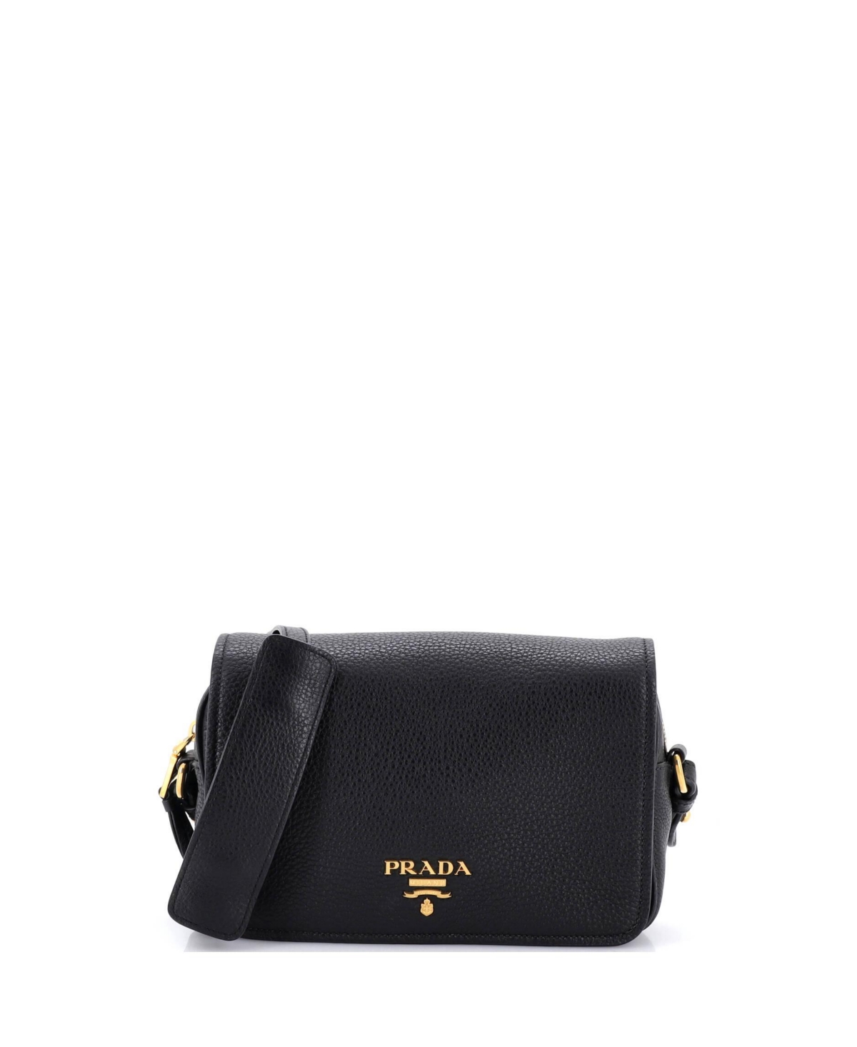 Click here for Pre-Owned Prada Small Flap Zip Crossbody Bag Vitel... prices