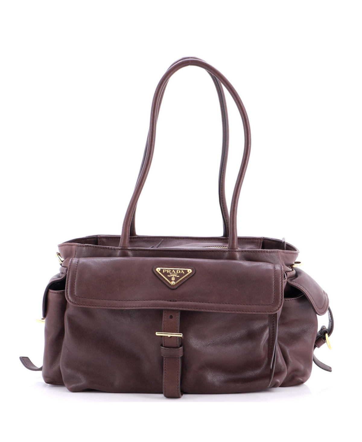 Click here for Pre-Owned Prada Medium Explore Tote Nappa Leather... prices