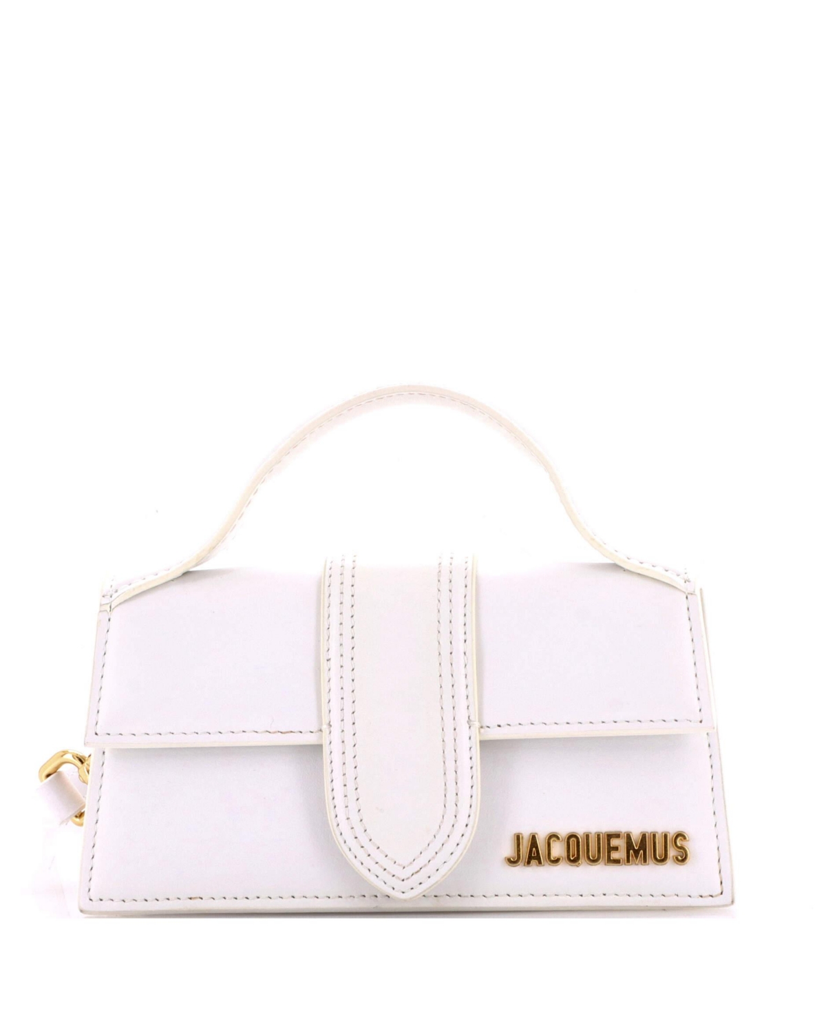 Click here for Pre-Owned Jacquemus Le Bambino Top Handle Flap Bag... prices