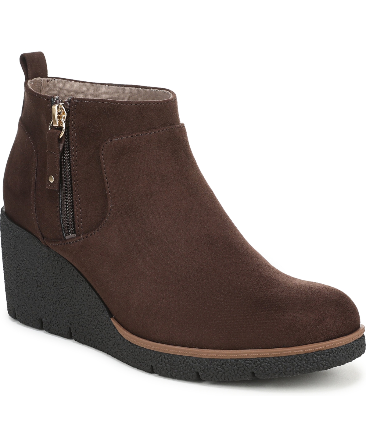 Click here for Dr. Scholls Womens Bianca Wedge Booties - Dark Umb... prices