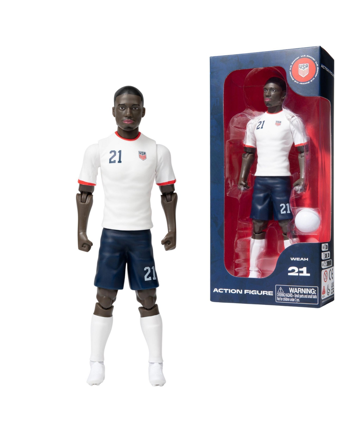 Click here for Banbo Toys Sockers Usmnt Tim Weah 8 Collectible So... prices