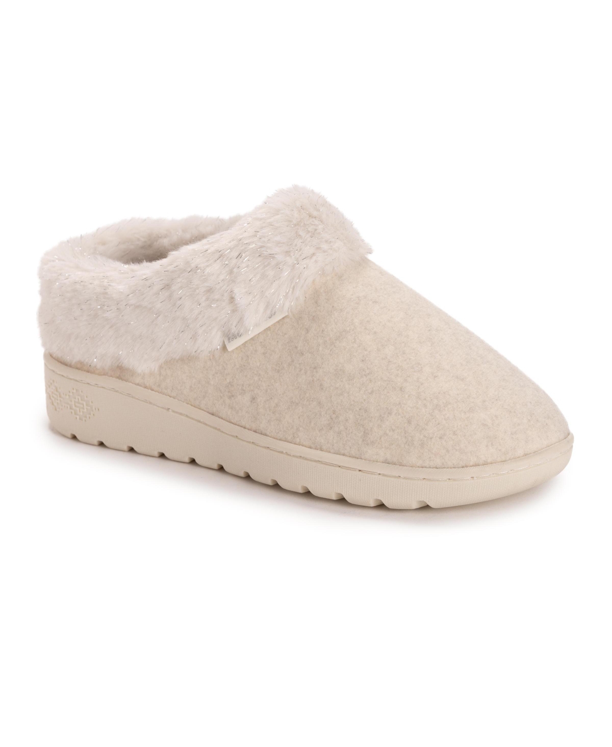 Click here for Muk Luks Womens Nony Ann Slipper - Oatmeal heather prices