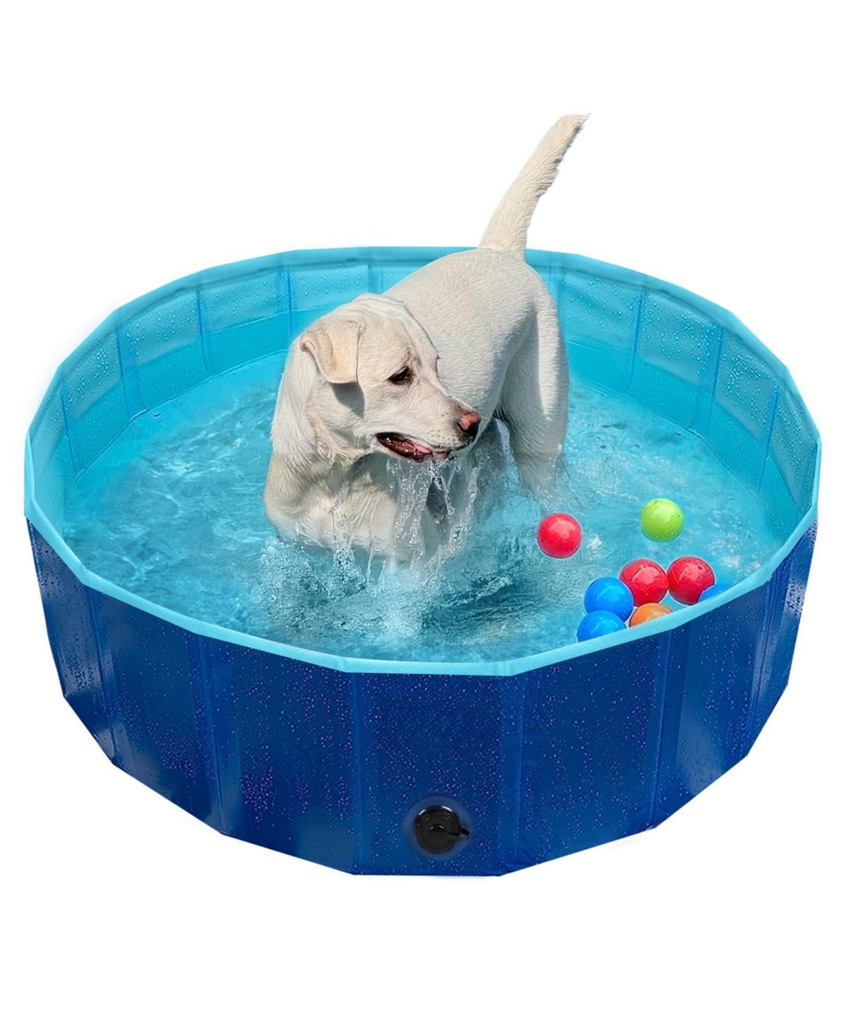 Click here for Foldable Dog Pool Collapsible Non Slip Durable Pet... prices