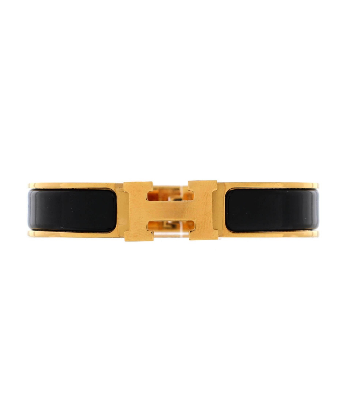 Click here for Pre-Owned HERMES Clic H Bracelet - Enamel prices