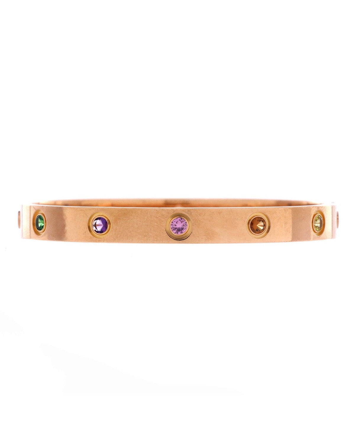 Click here for Pre-Owned Cartier Love 10 Stone Bracelet - 18k ros... prices