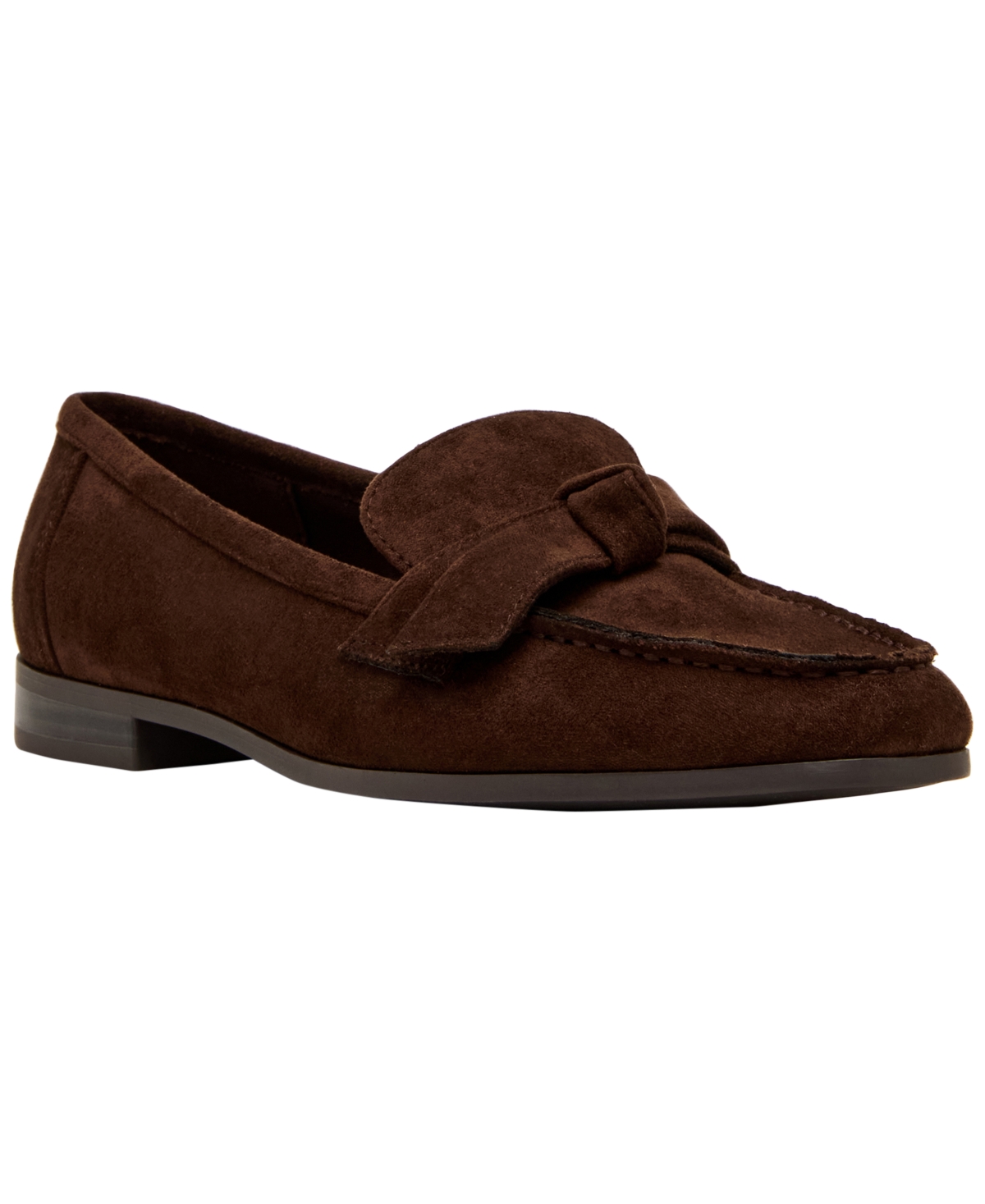 Click here for Anne Klein Womens Bowie Round Toe Loafers - Chocol... prices