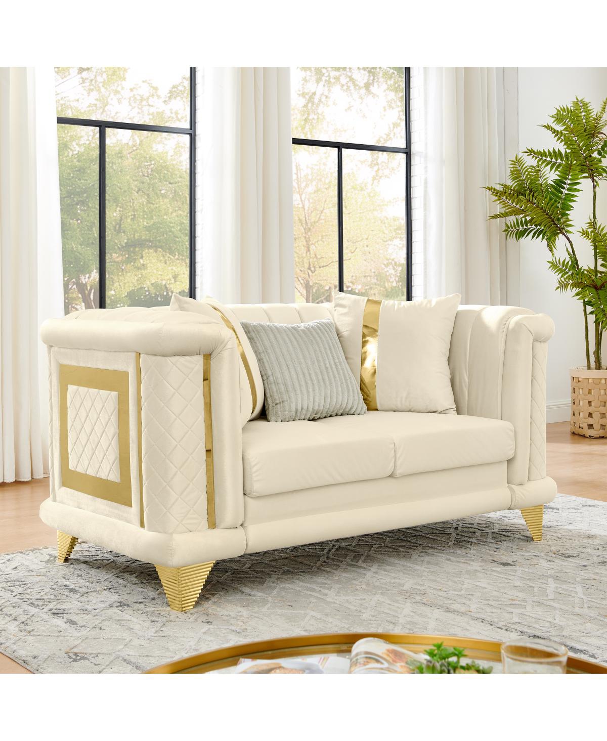 Click here for Streamdale Furniture Loveseat Sofa Trim and Pillow... prices
