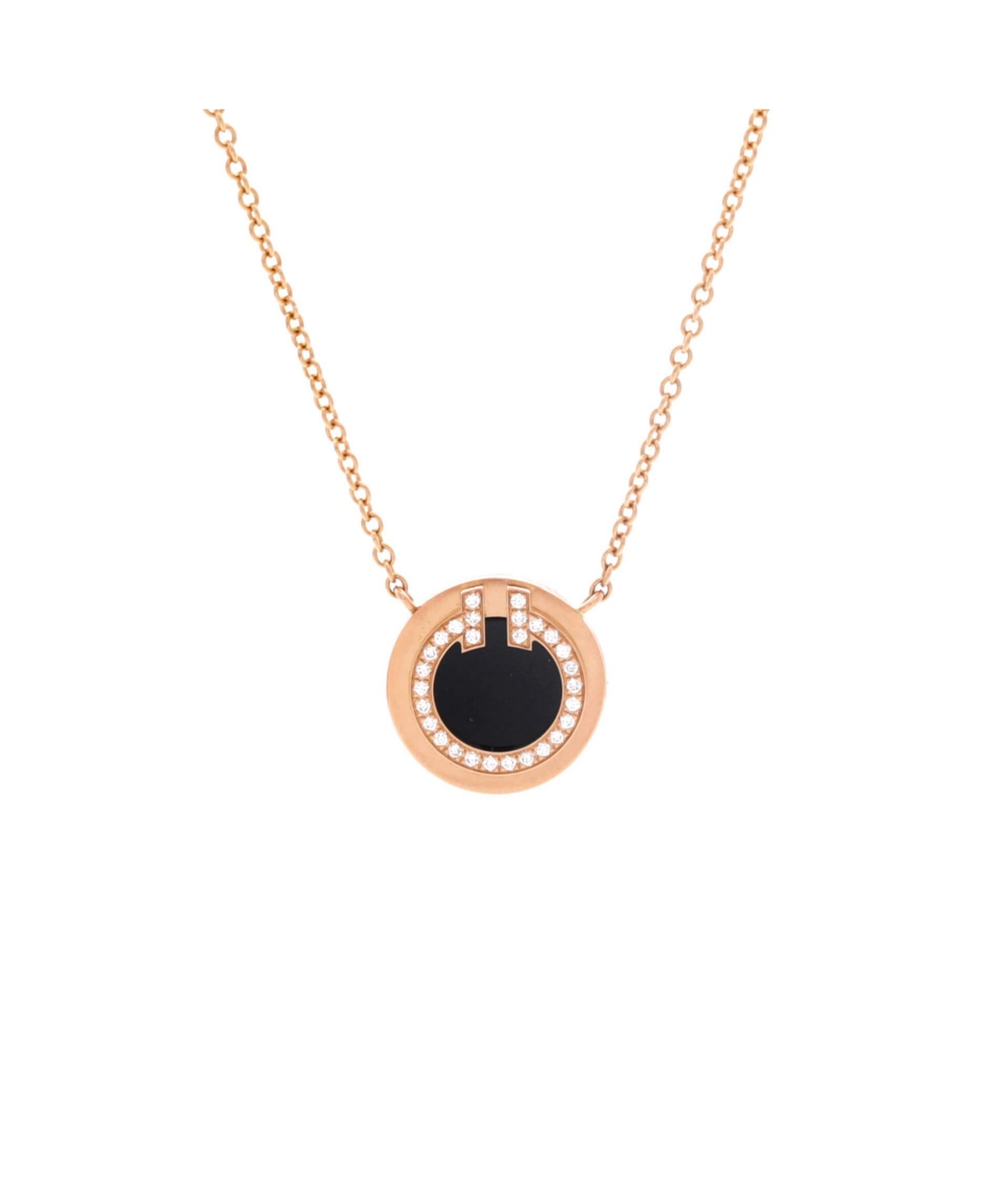 Click here for Pre-Owned Tiffany & Co T Circle Pendant Necklace -... prices