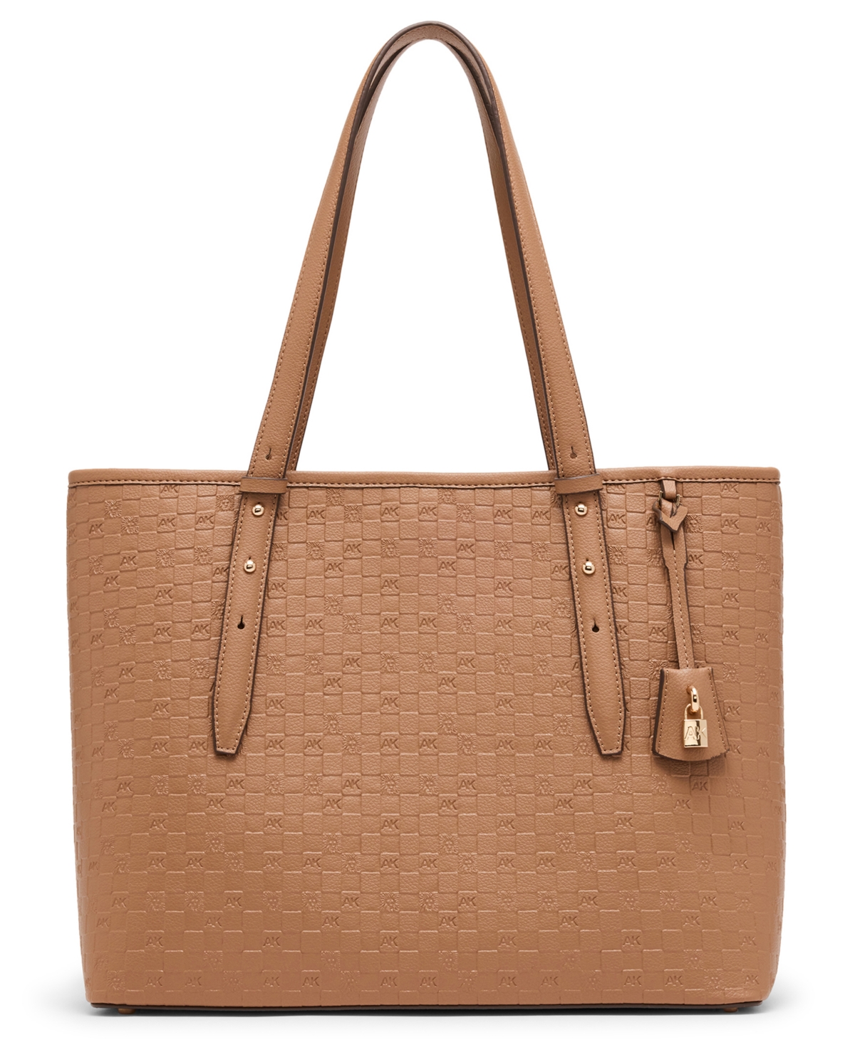 Click here for Anne Klein Embossed Medium Tote Handbag - Beige prices