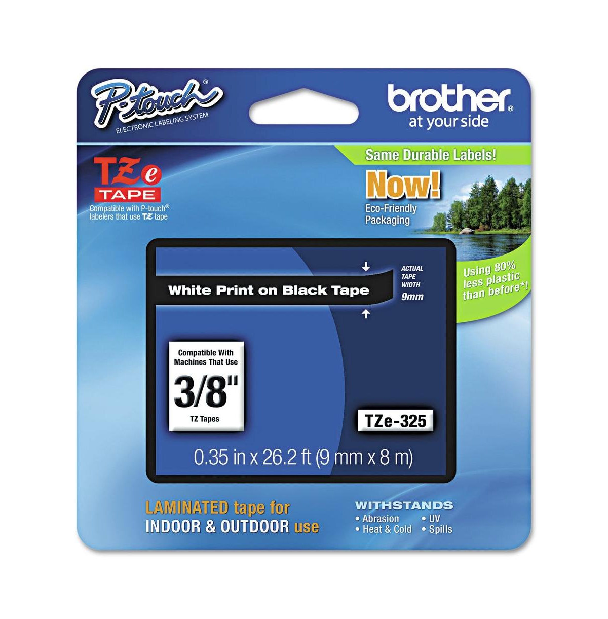 Click here for Brother P-Touch TZE325 0.35 in. x 26.2 ft. TZe Sta... prices