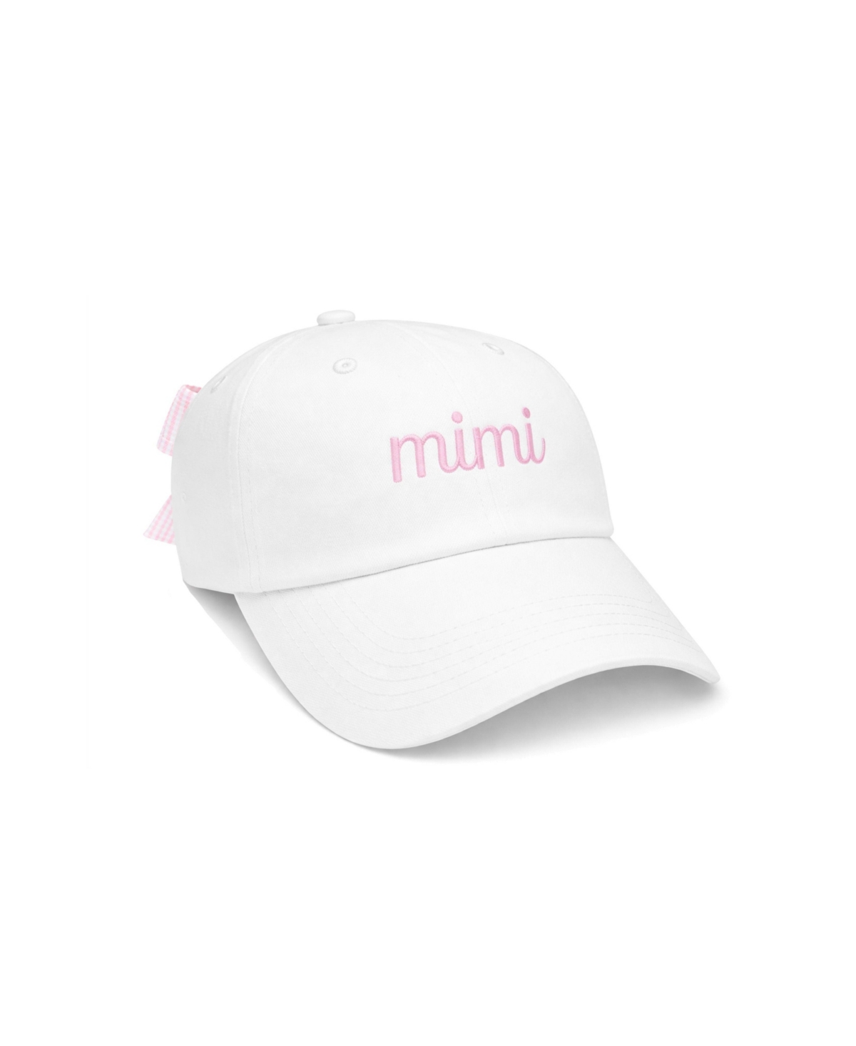 Click here for Bits and Bows Womens Nana Bow Baseball Hat - White... prices