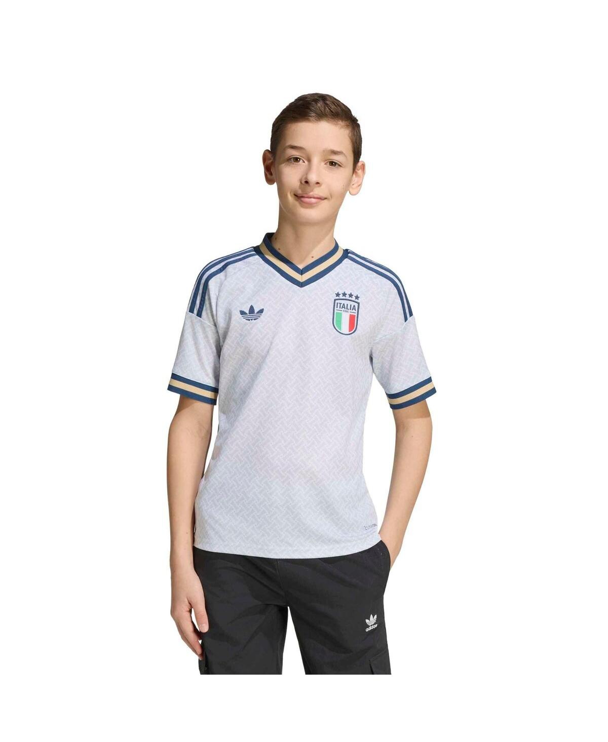Click here for Adidas Big Boys and Girls Light Blue Italy Nationa... prices