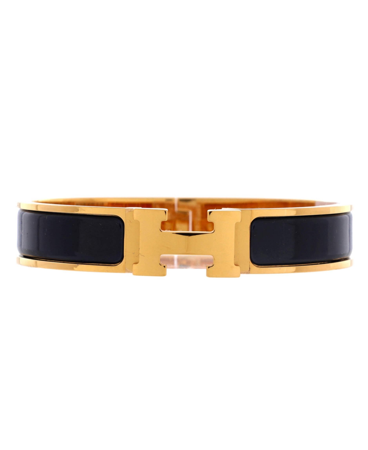 Click here for Pre-Owned HERMES Clic H Bracelet - Enamel prices