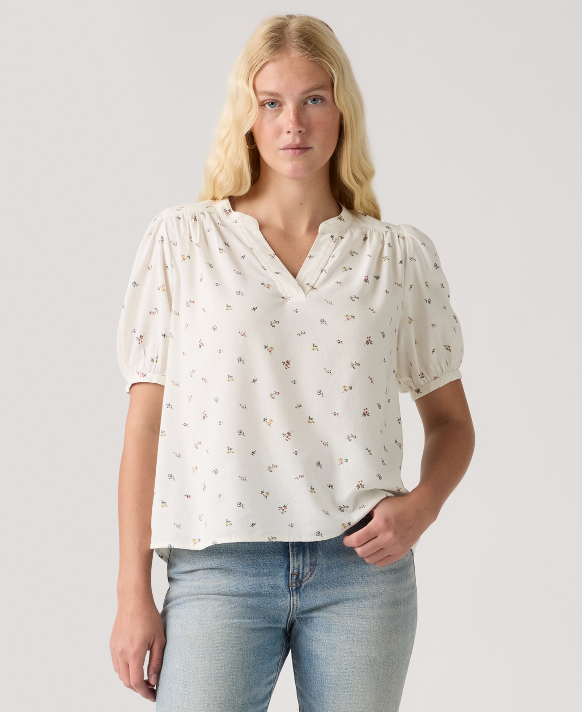 Click here for Levis Womens Amelie Cotton Poplin Blouse - Maja Di... prices