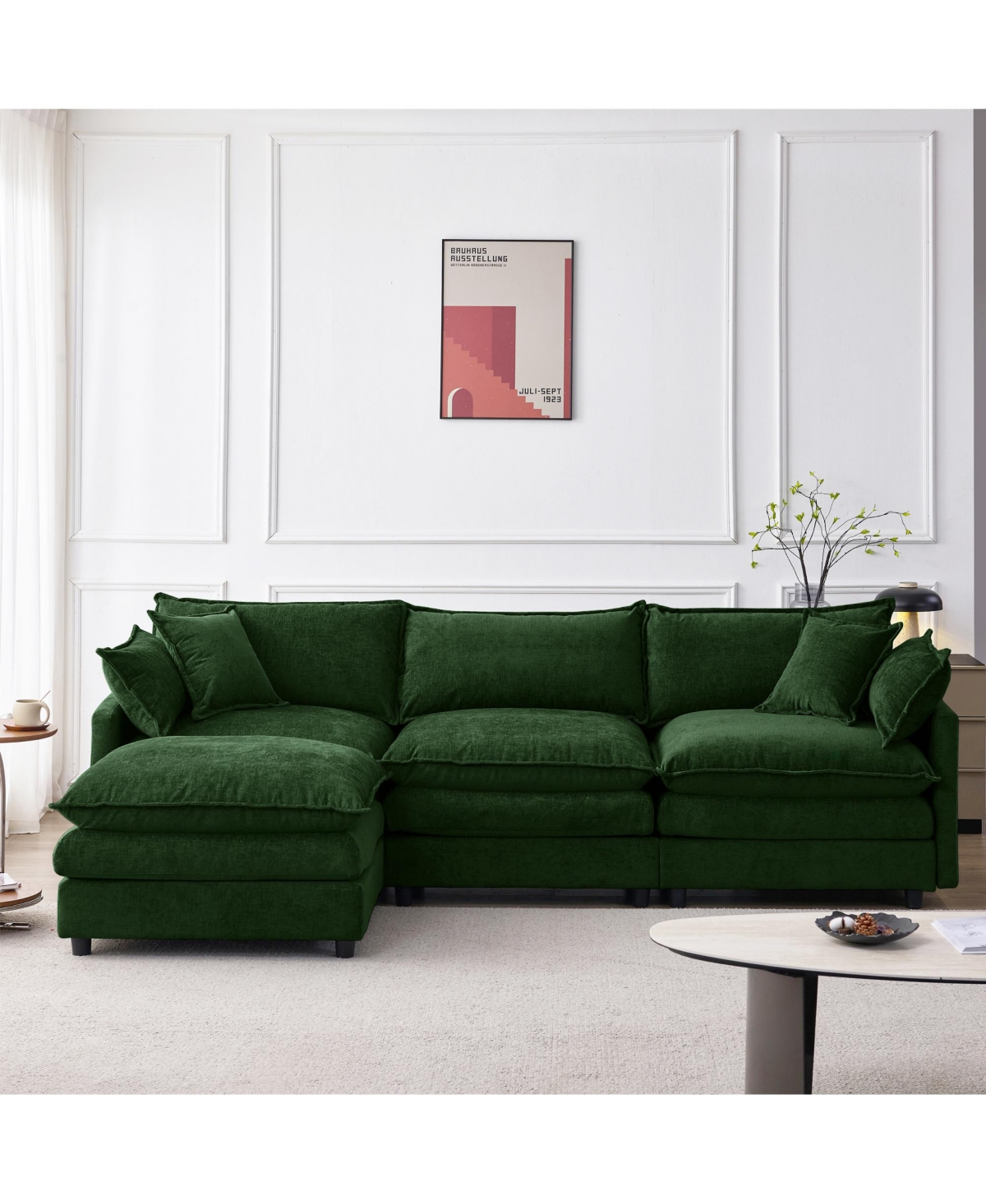 Click here for Rainsken Modern Modular Sectional Sofa  105 L Shap... prices