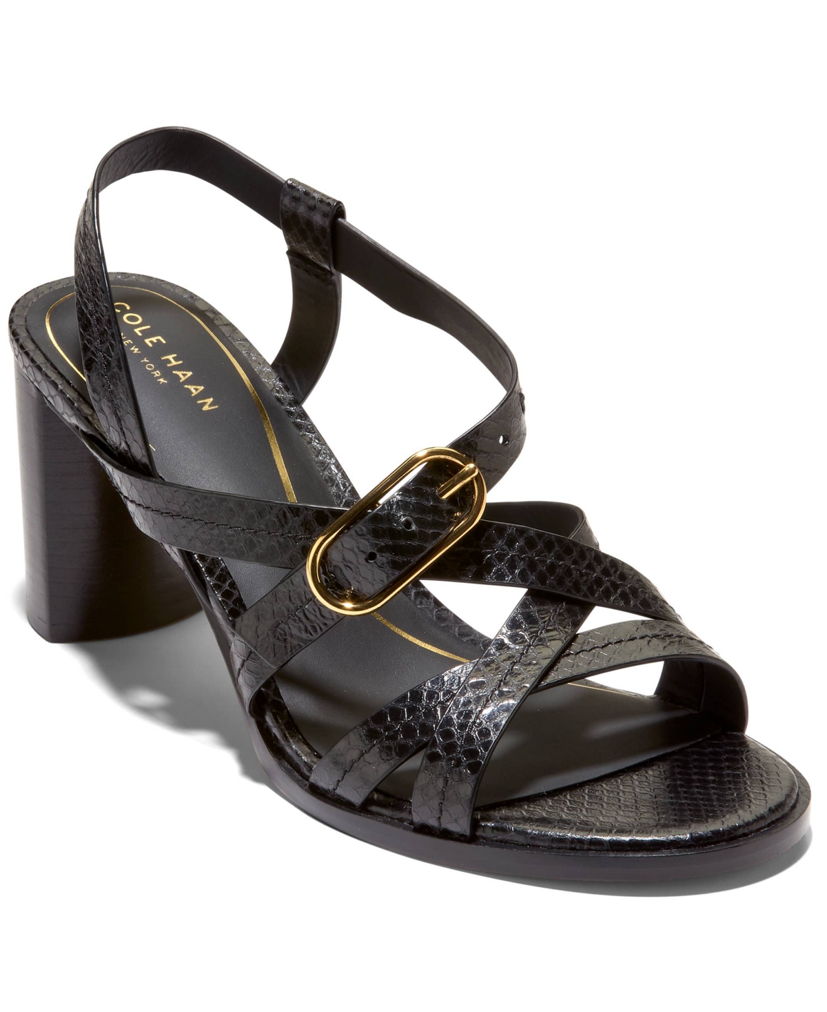 Click here for Cole Haan Womens Dillon Heeled Strappy Sandals - B... prices