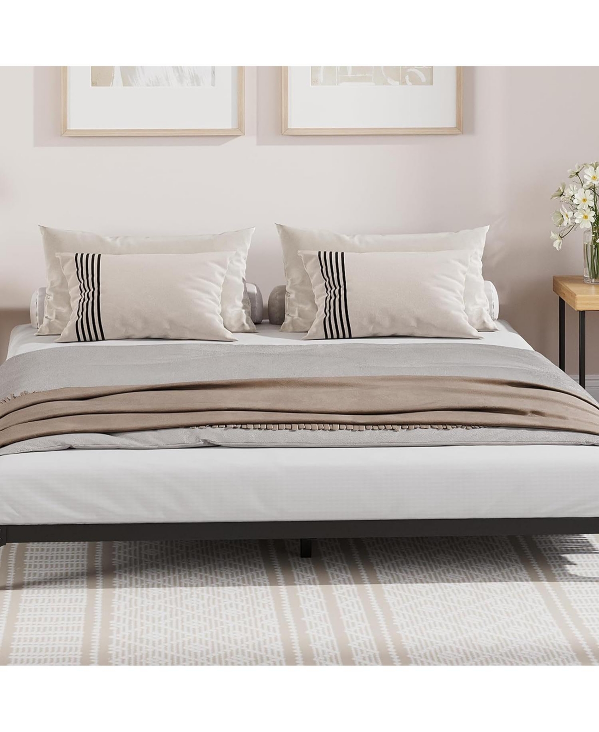 Click here for gaomon Heavy Duty Metal Bed Frame with Under Bed S... prices