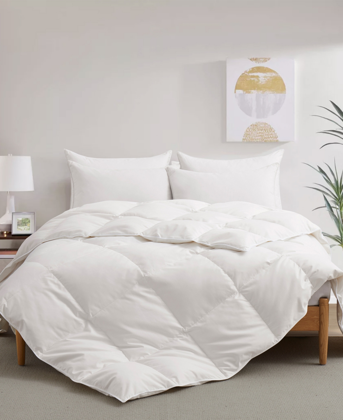 Click here for Unikome 300 Thread Count Cotton All-Season Goose F... prices