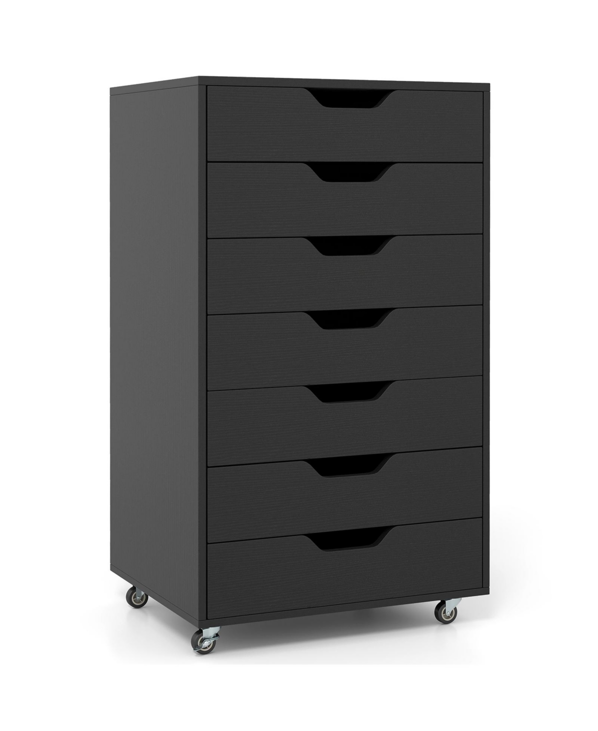 Click here for Slickblue Wooden 7-Drawer Chest with Lockable Whee... prices