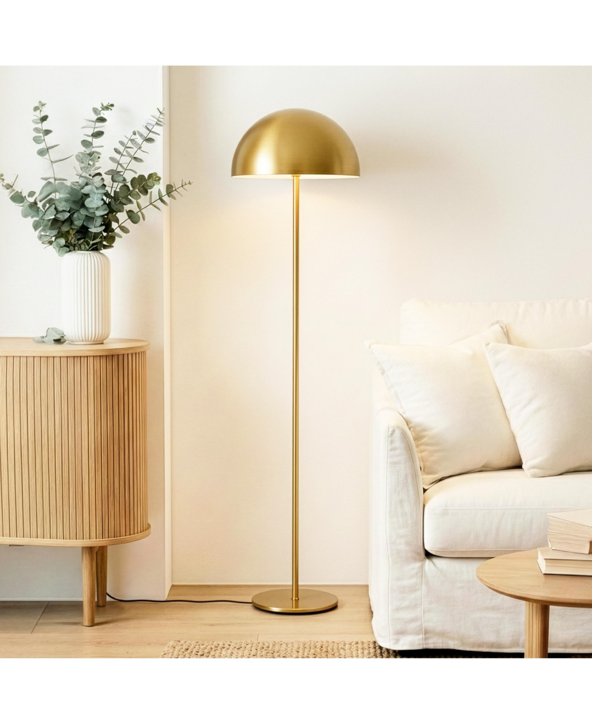 Click here for Brightech Ono Contemporary Dome Led Floor Lamp - B... prices