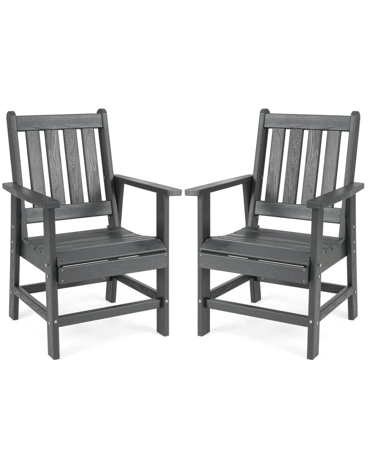 Click here for Slickblue Set of 2 Patio Dining Chairs with Wide A... prices