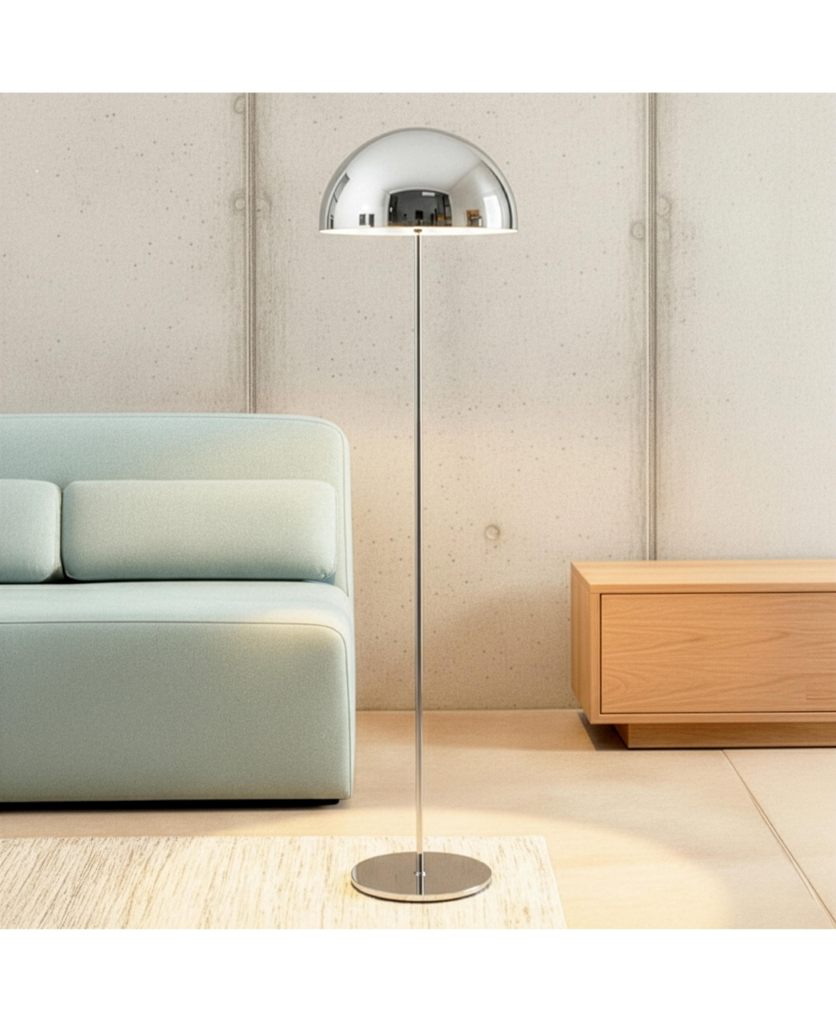 Click here for Brightech Ono Contemporary Dome Led Floor Lamp - S... prices