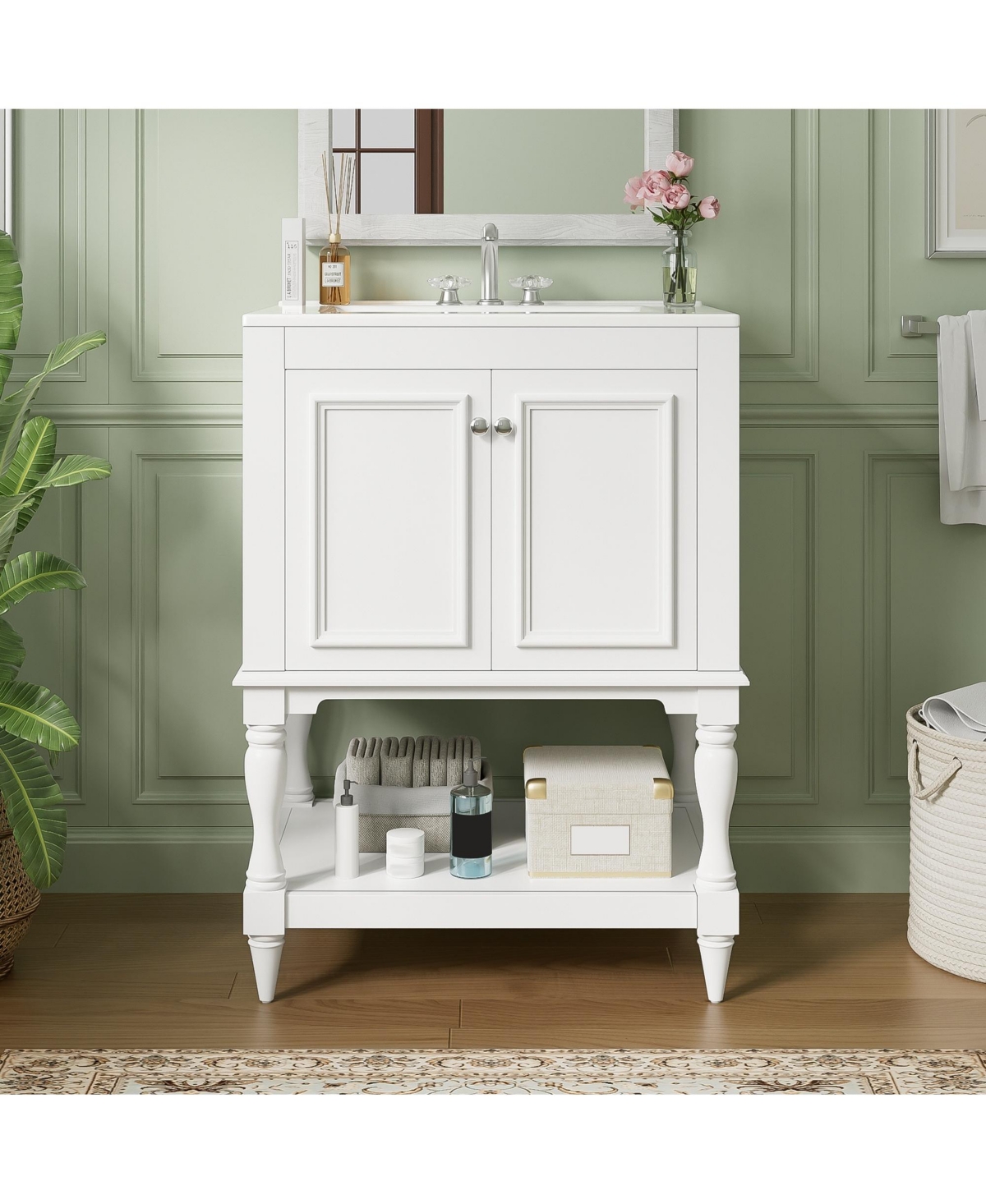 Click here for Busdays 24 Inch Modern Luxury Bathroom Vanity with... prices