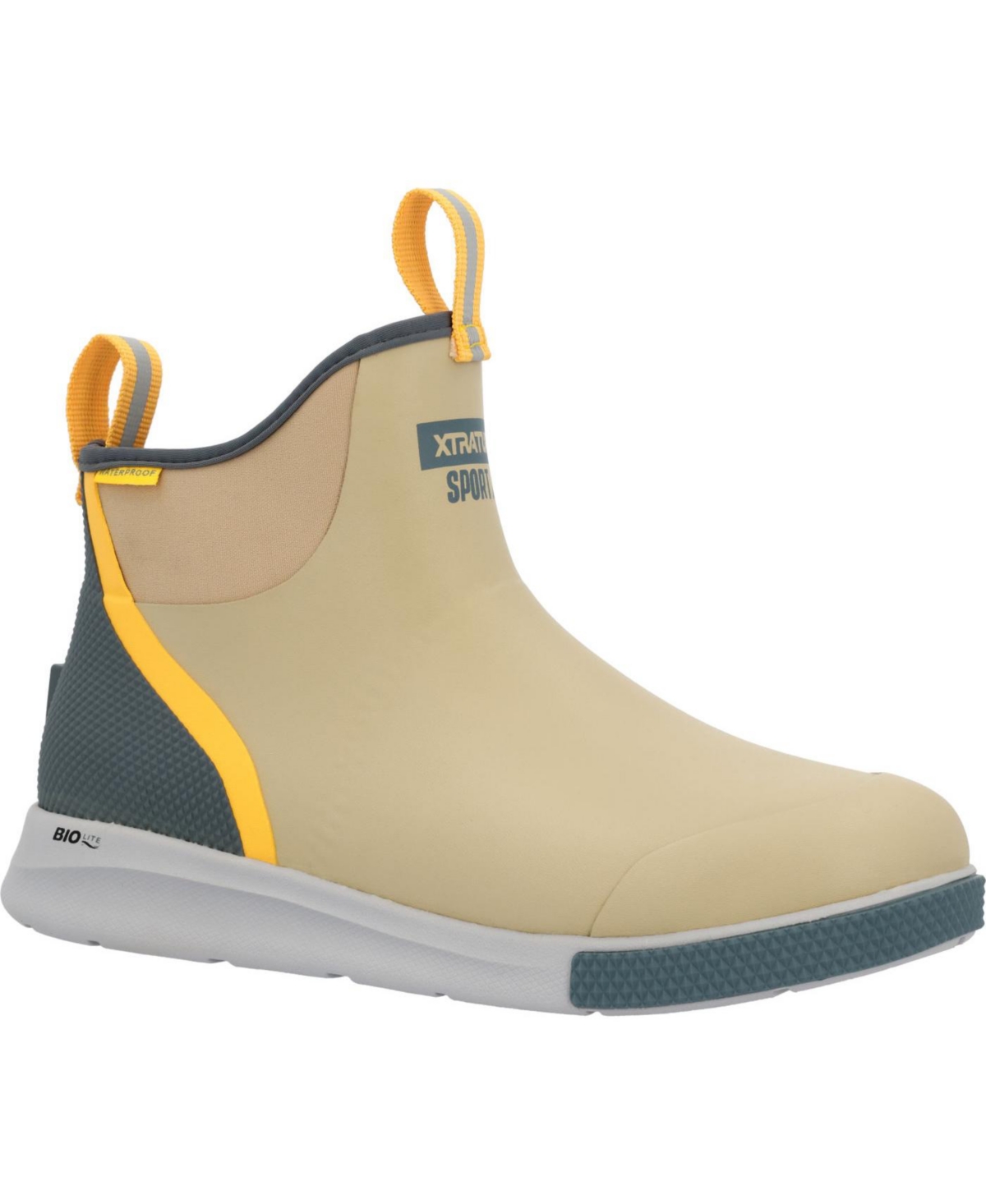 Click here for Xtratuf Mens Ankle Deck Boot Sport - Tan multi prices