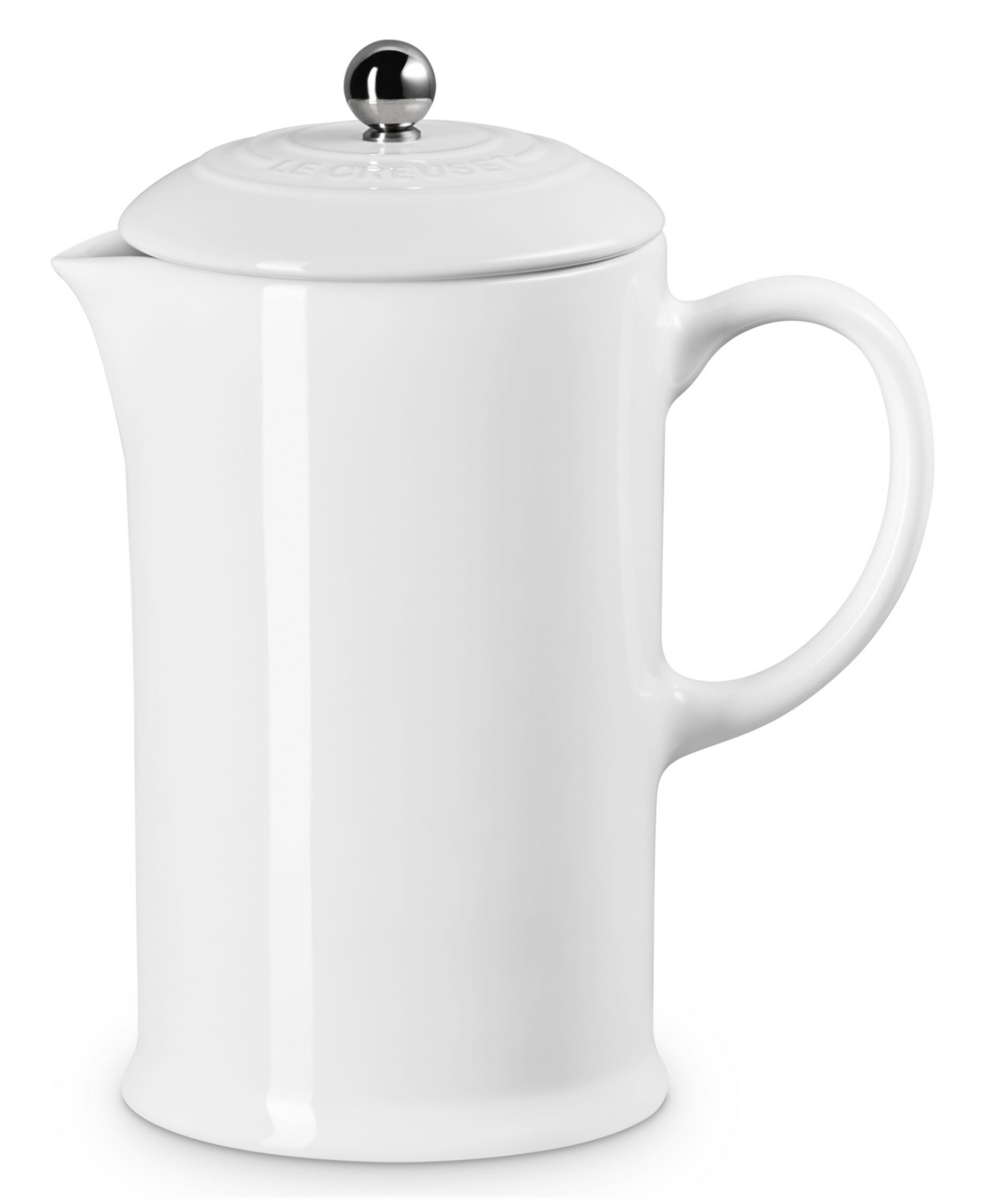 Click here for Le Creuset 34 oz. Stoneware French Press - White prices