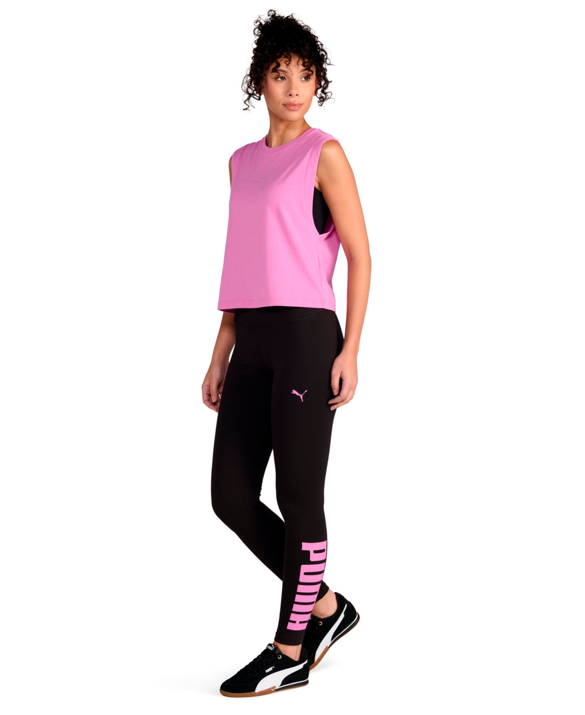 Click here for Puma Womens Athletic Graphic Full-Length Leggings... prices