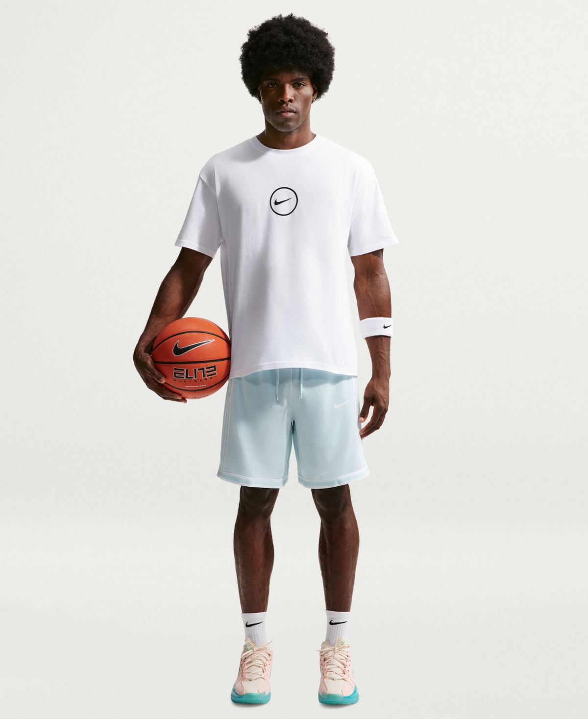 Click here for Nike Mens Basketball T-Shirt - White prices