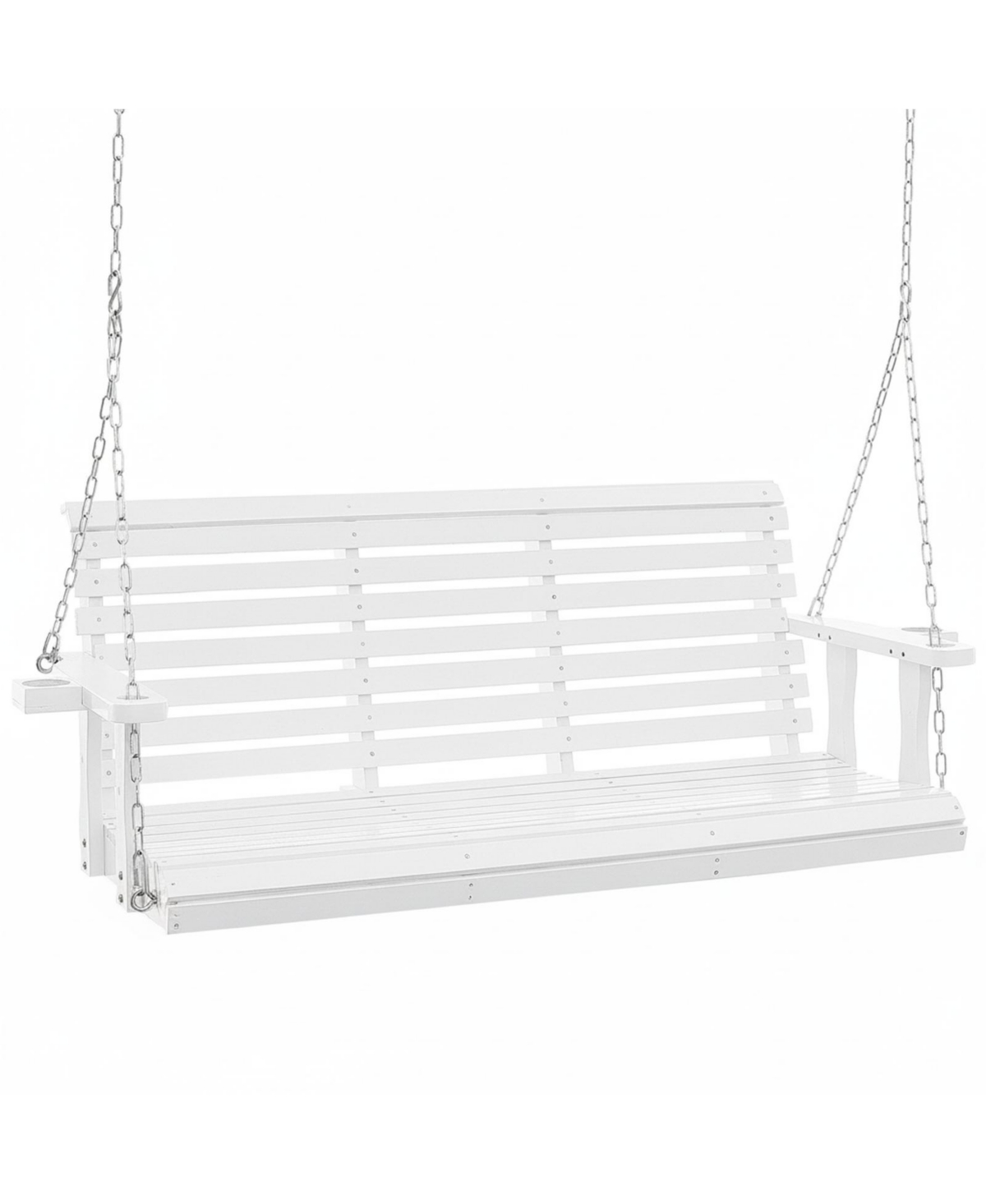 Click here for Gouun 5.5 feet Wooden Hanging Porch Swing Bench wi... prices