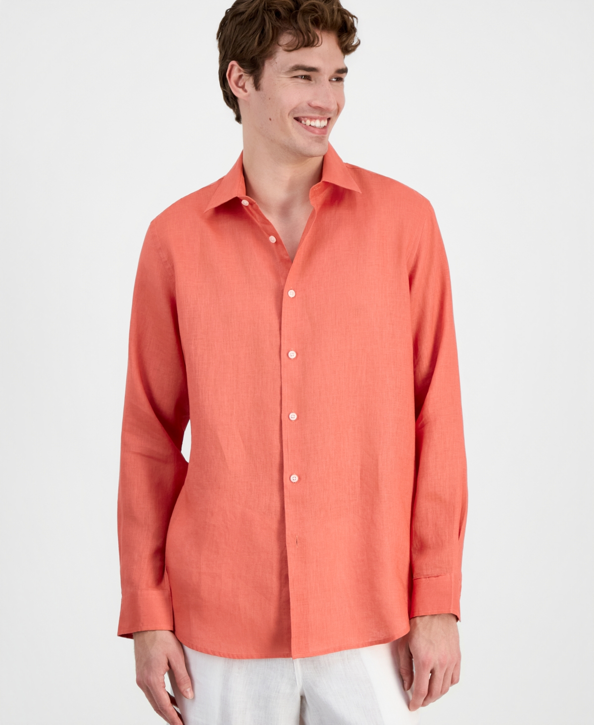 Click here for Club Room Mens 100 Linen Shirt  Created for Macys... prices