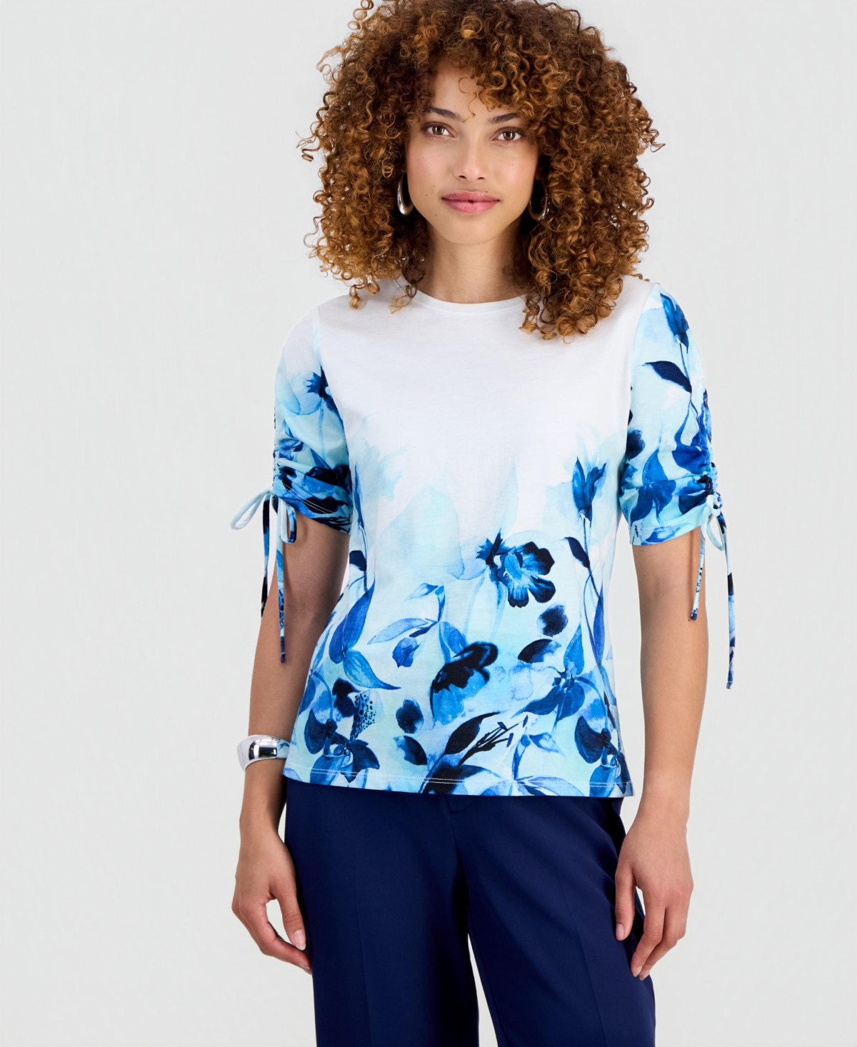 Click here for I.n.c. International Concepts Petite Cotton Placed... prices