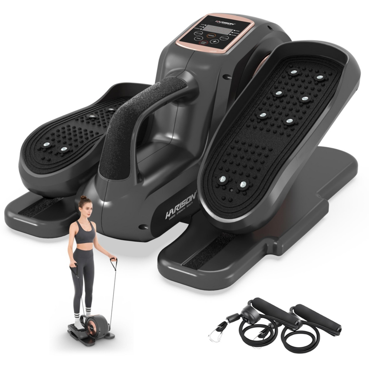 Click here for Harison Under Desk Elliptical with Lcd Display  12... prices