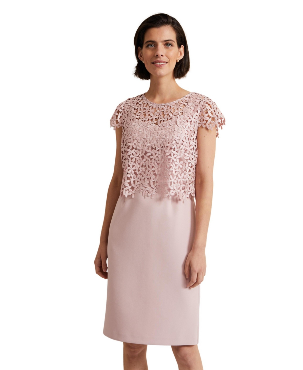Click here for Phase Eight Womens Daisy Lace Midi Dress prices