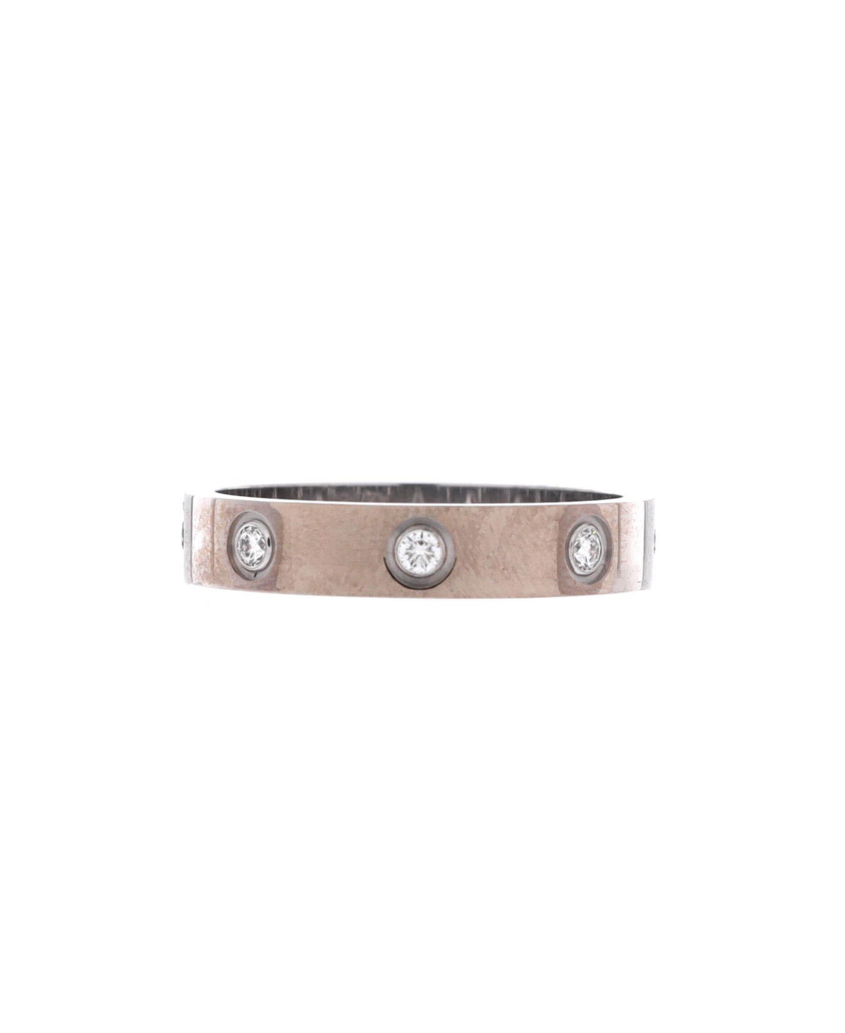 Click here for Pre-Owned Cartier Love Wedding Band 8 Diamonds Rin... prices