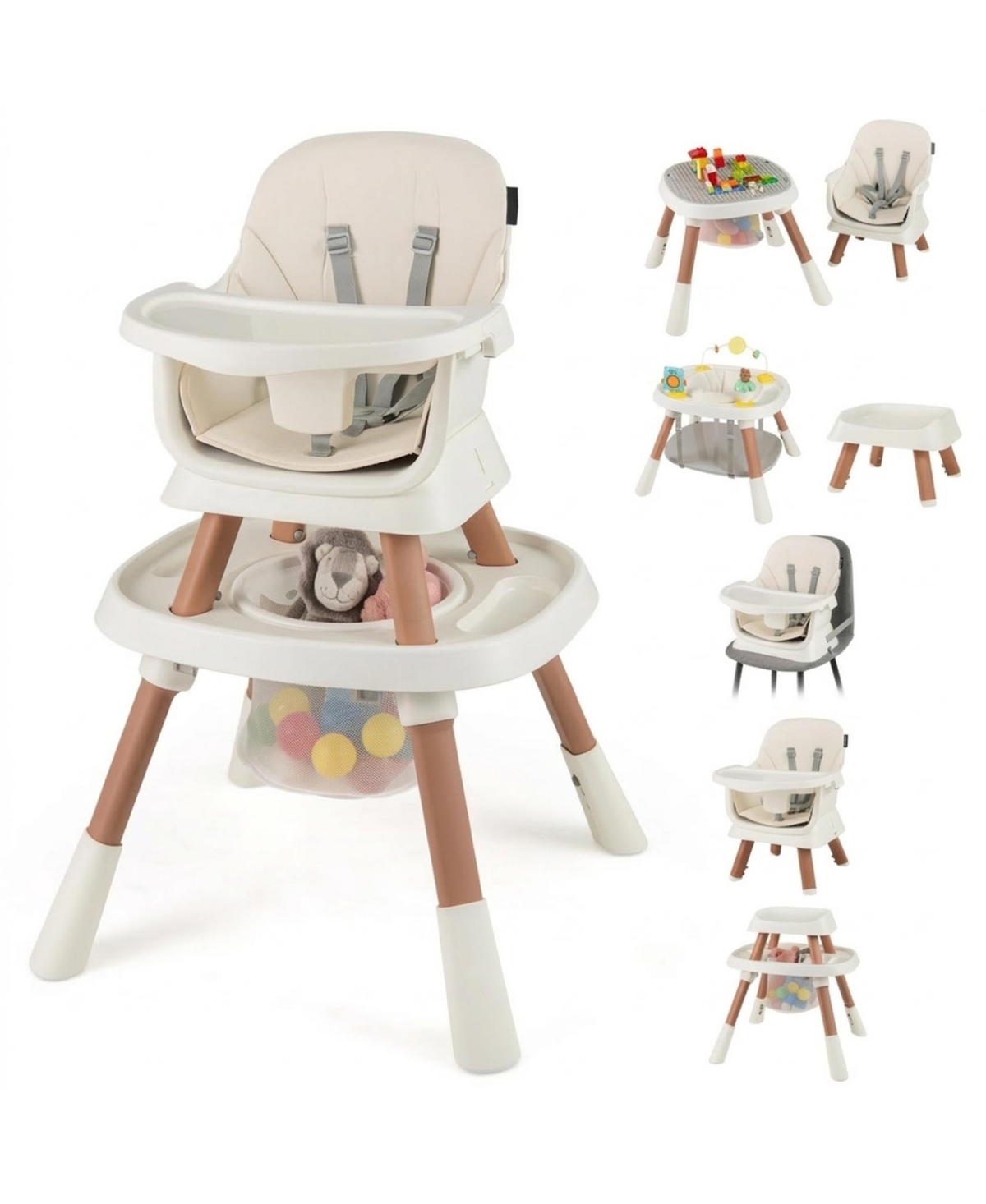 Click here for Gouun Baby 16-in-1 High Chair with 360-Degree Acti... prices