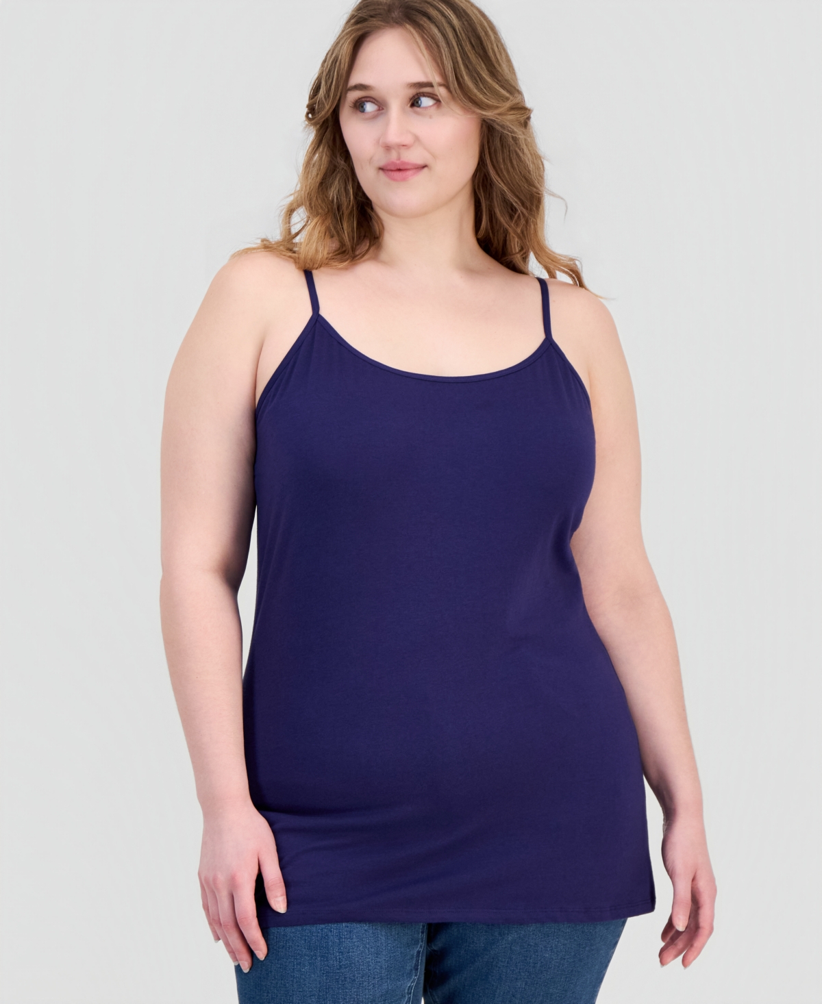 Click here for Aveto Trendy Plus Size Scoop-Neck Sleeveless Top -... prices