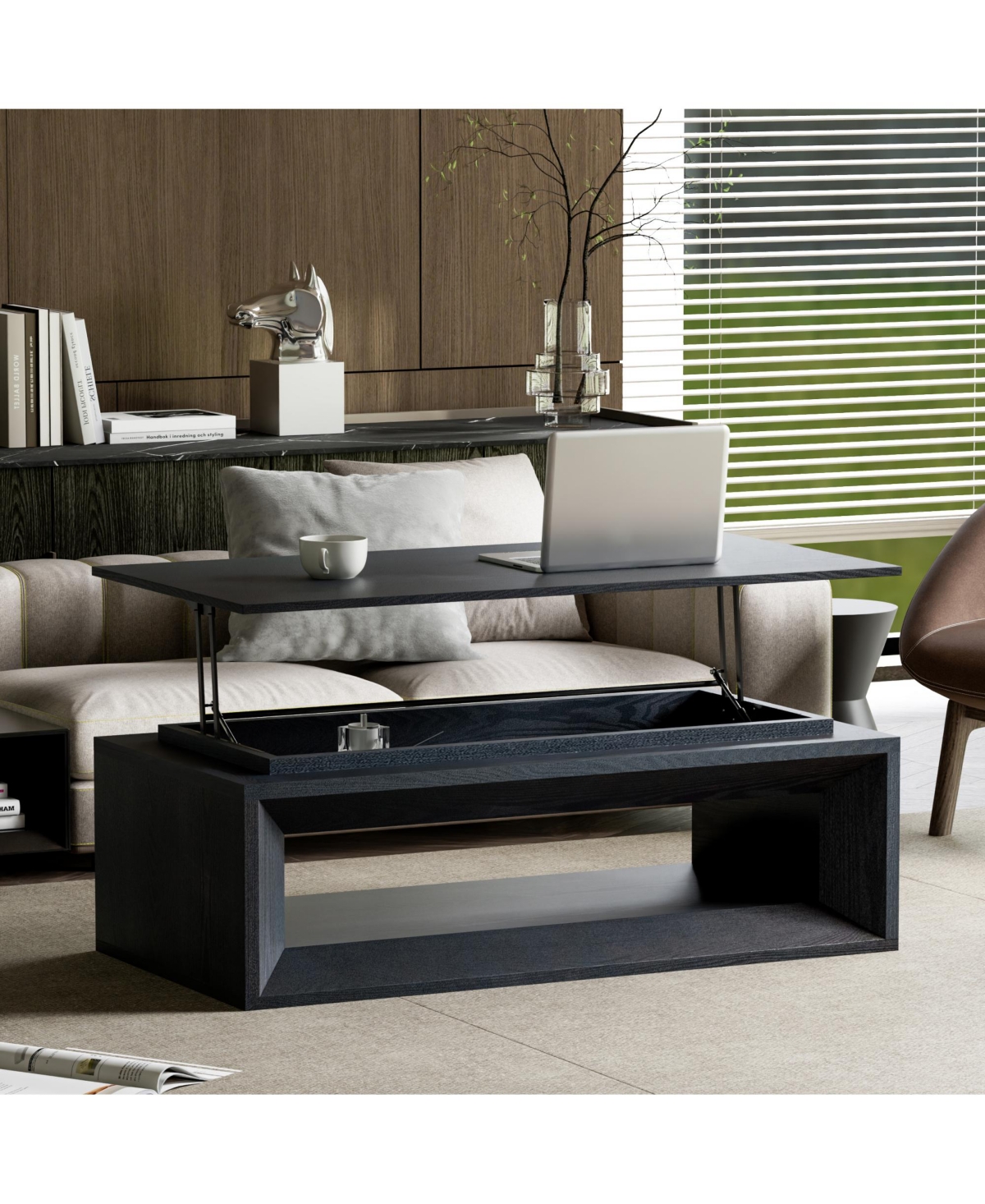 Click here for Rainsken Modern Lift-Top Coffee Table 43.3 Inches... prices