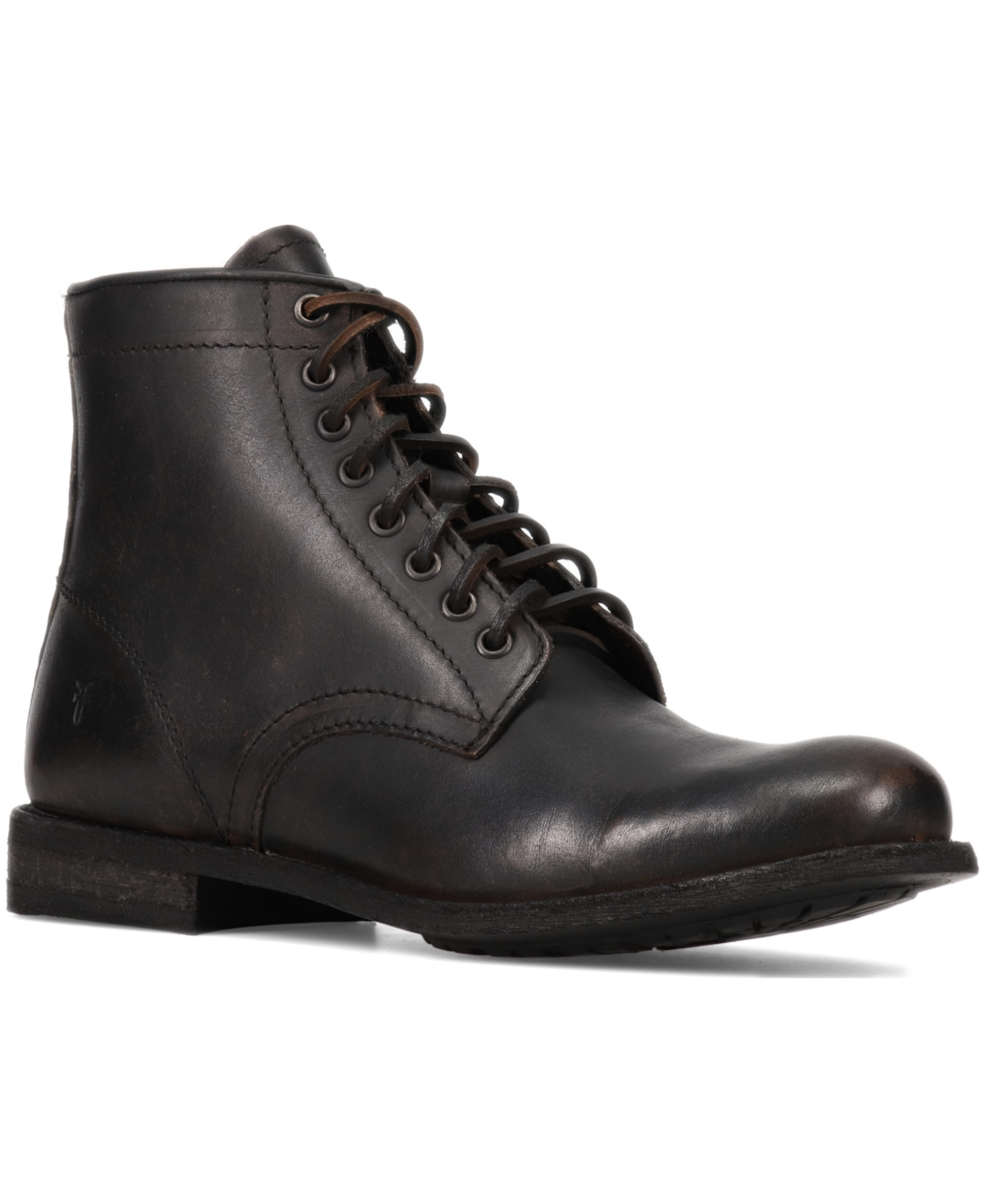 Click here for Frye Mens Tyler Flex Lace Up Boots - Antique Black prices