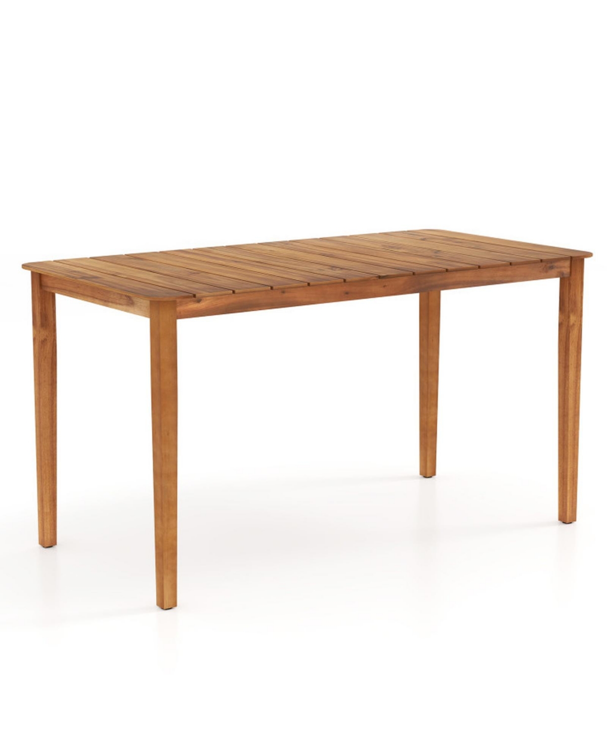 Click here for Sugift Rectangular Patio Dining Table in Acacia Wo... prices