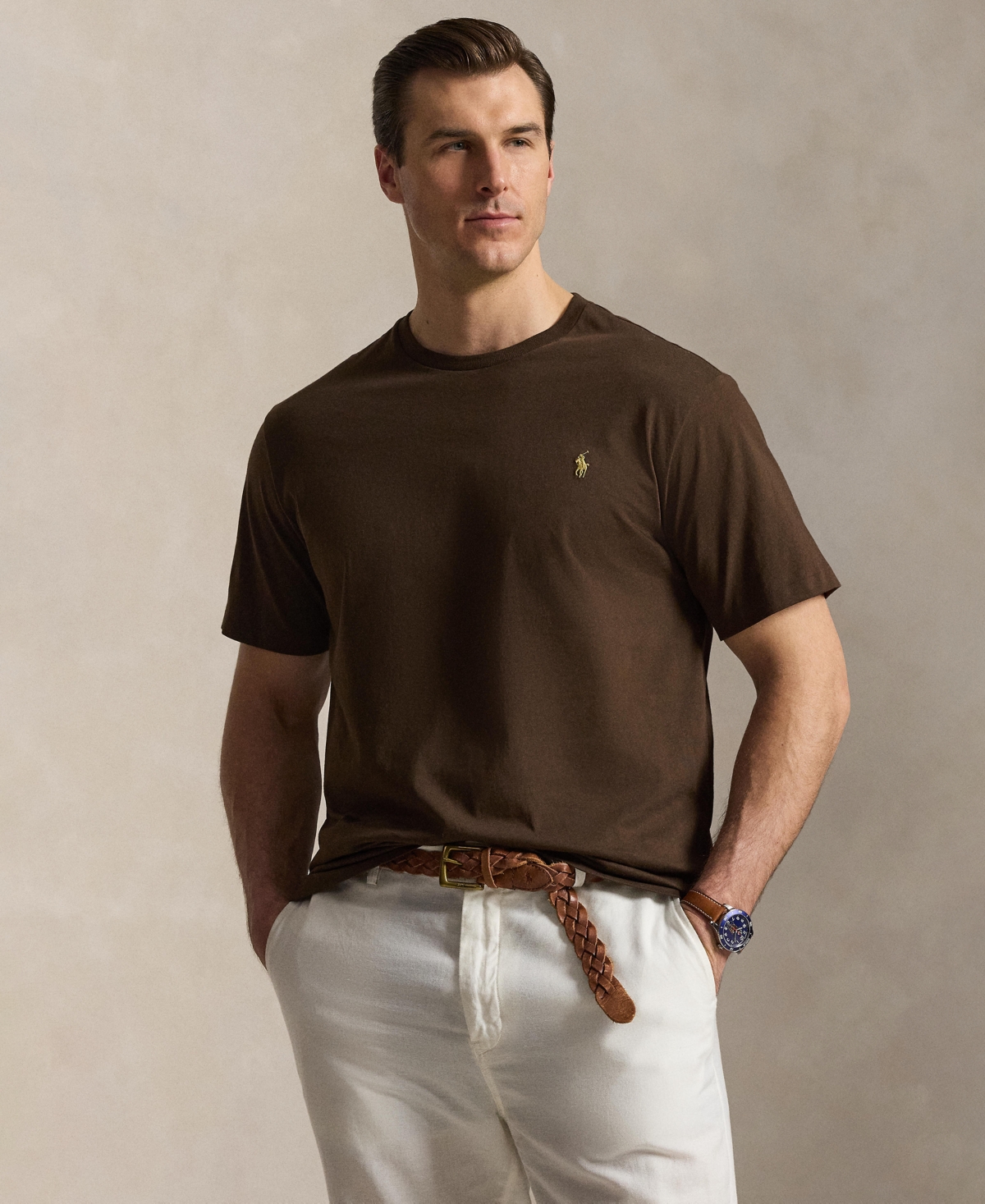 Click here for Polo Ralph Lauren Mens Big & Tall Crewneck T-Shirt... prices