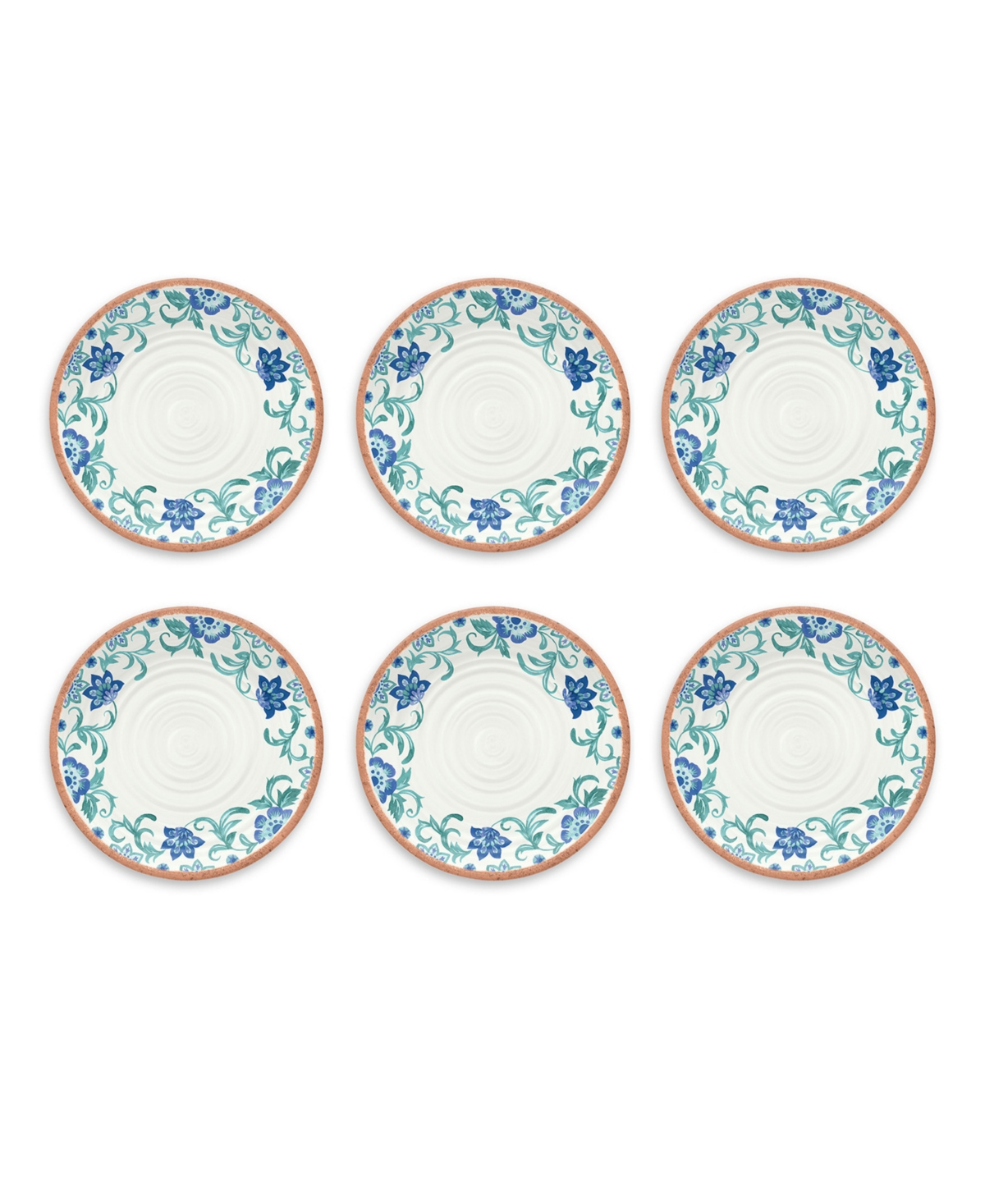 Click here for Abode Homewares Rio Turquoise Floral Melamine Dinn... prices
