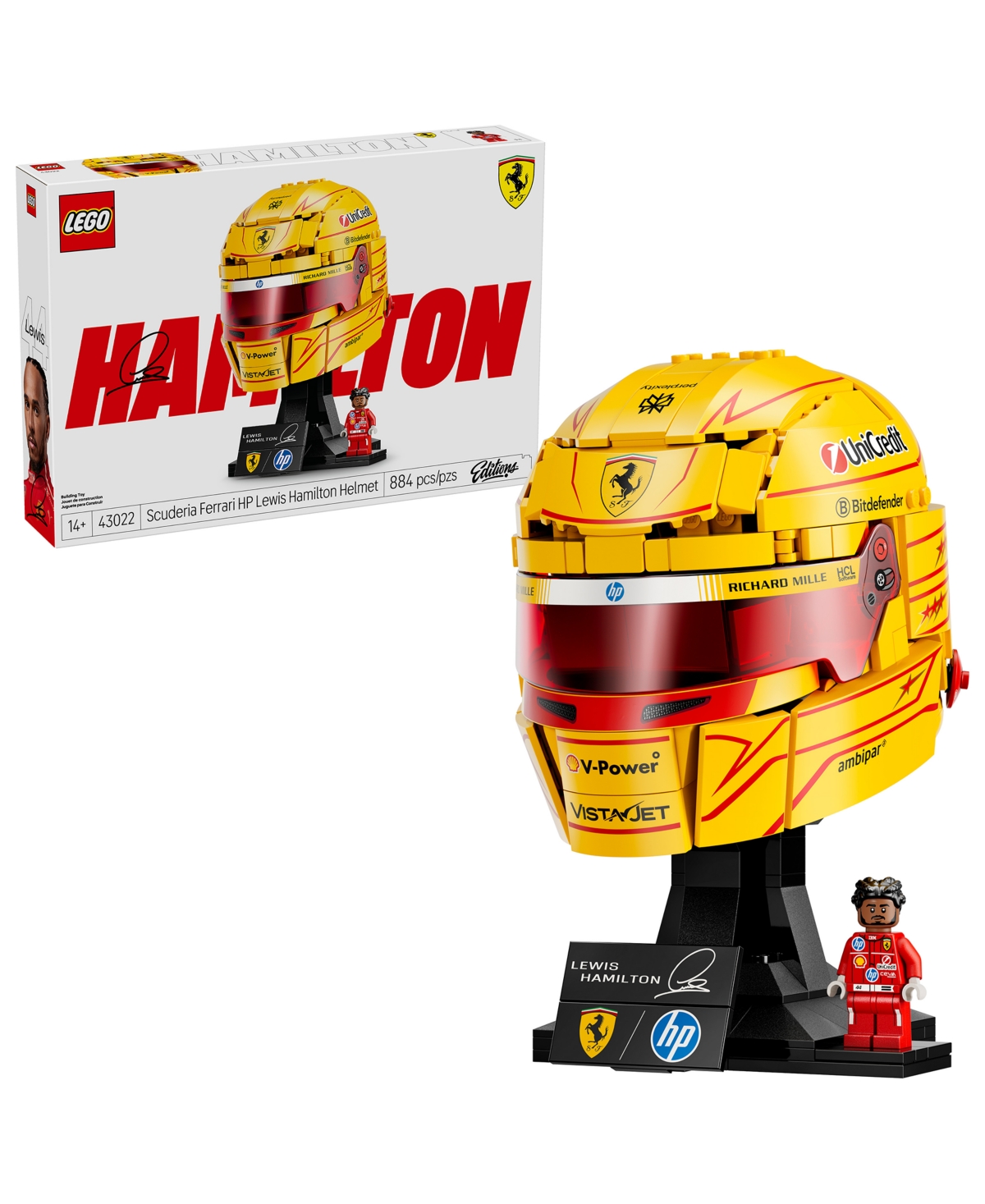 Click here for Lego Editions Scuderia Ferrari Hp Lewis Hamilton H... prices